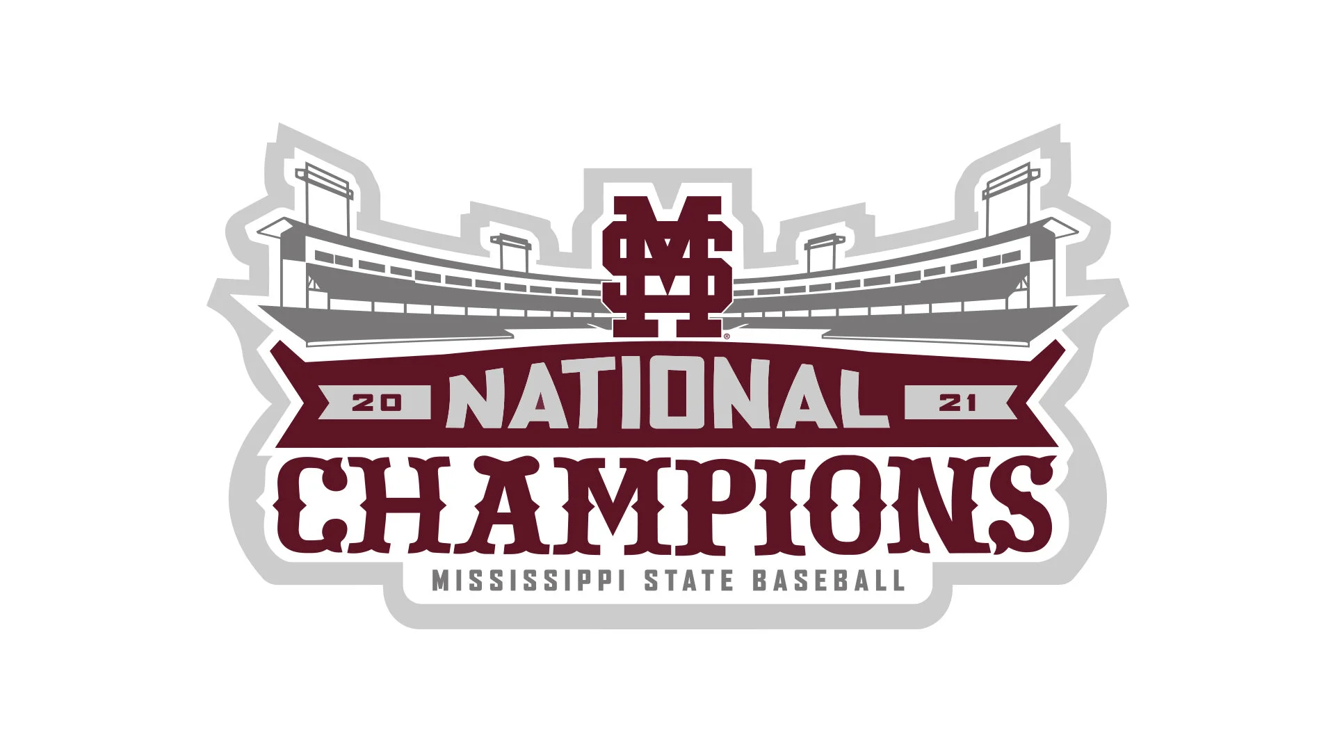 MSU 2021 College World Series Champions Logo — Ali LANGLOIS