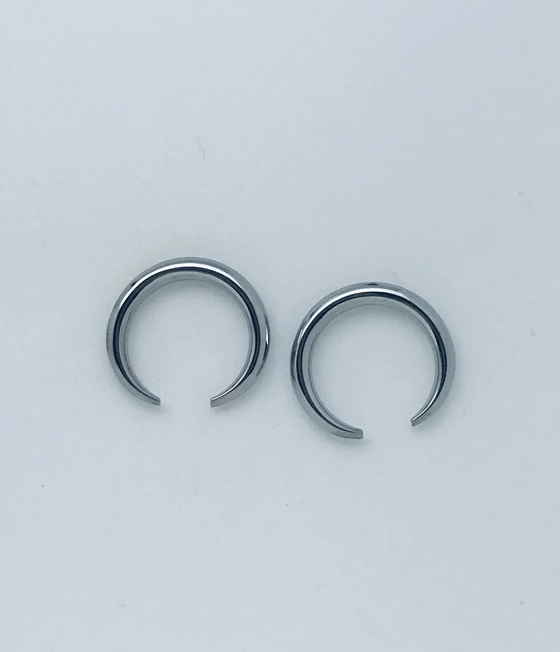 Custom Steel Smooth Pincher Single and Sets — Halo Precision Piercing ...