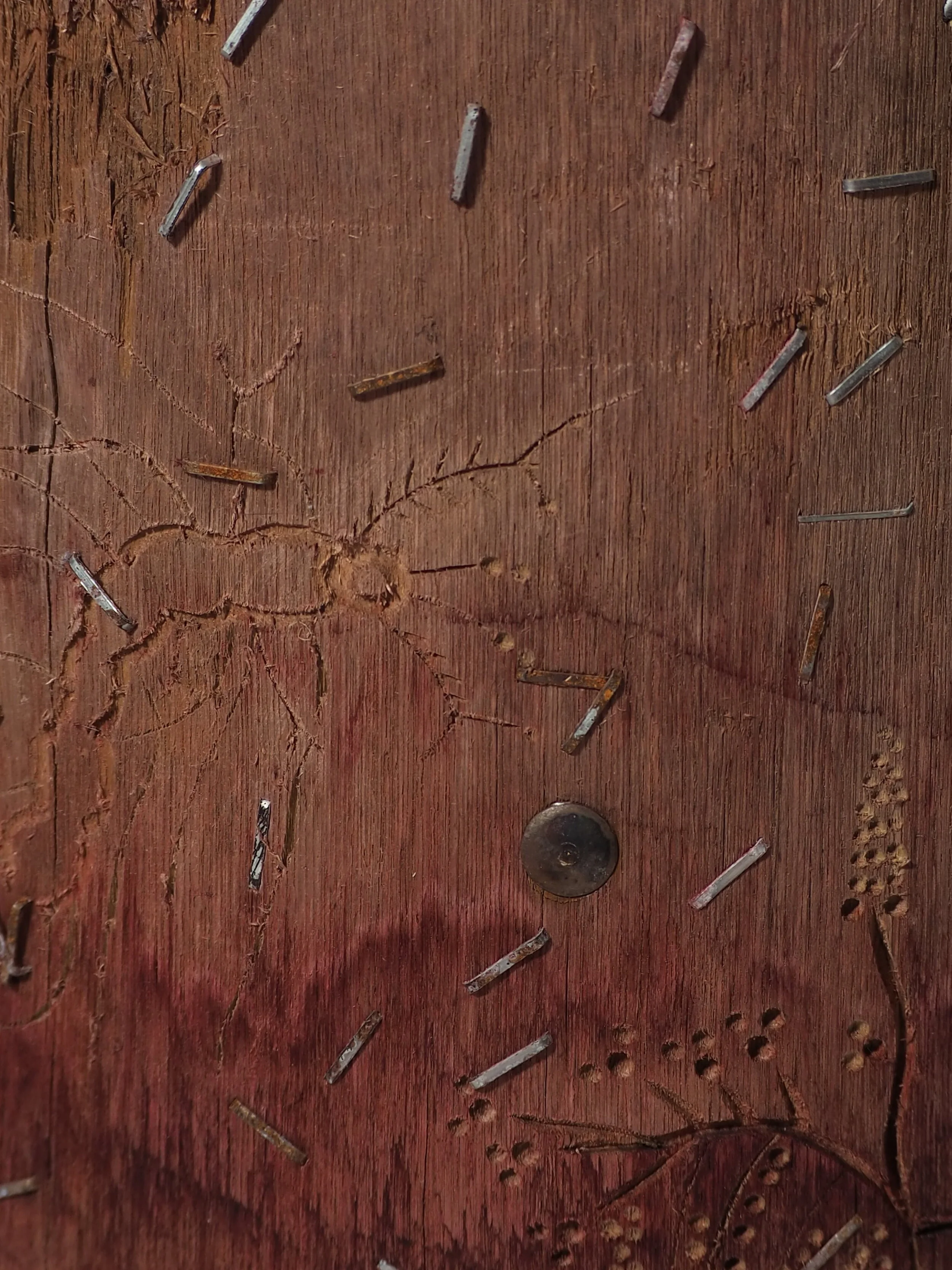 Telephone pole sculpture texture samples — Edward Fleming Jewellery