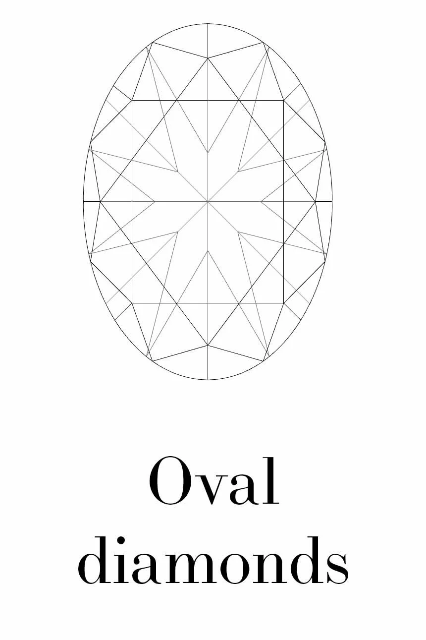 2d Drawing Of A Diamond