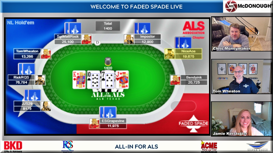 ALL-IN for ALS was a Texas-sized Success with Faded Spade — Faded Spade ...