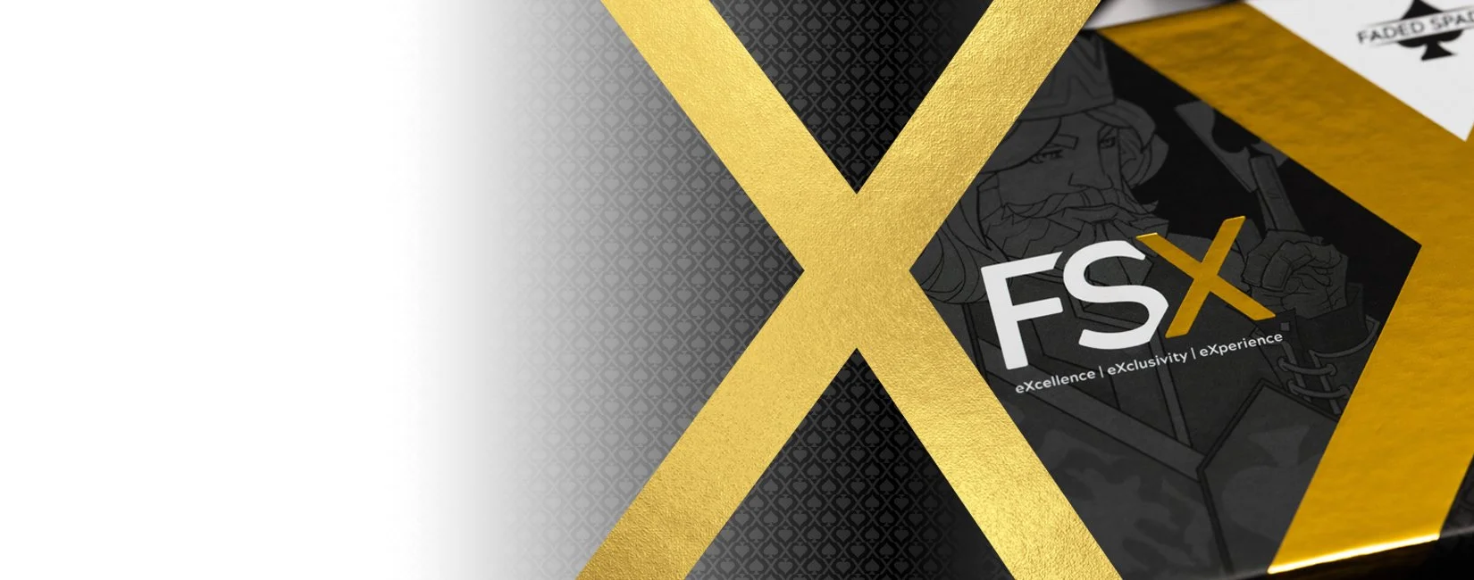 Faded Spade | 100% Plastic Poker and Casino Paper Playing Cards