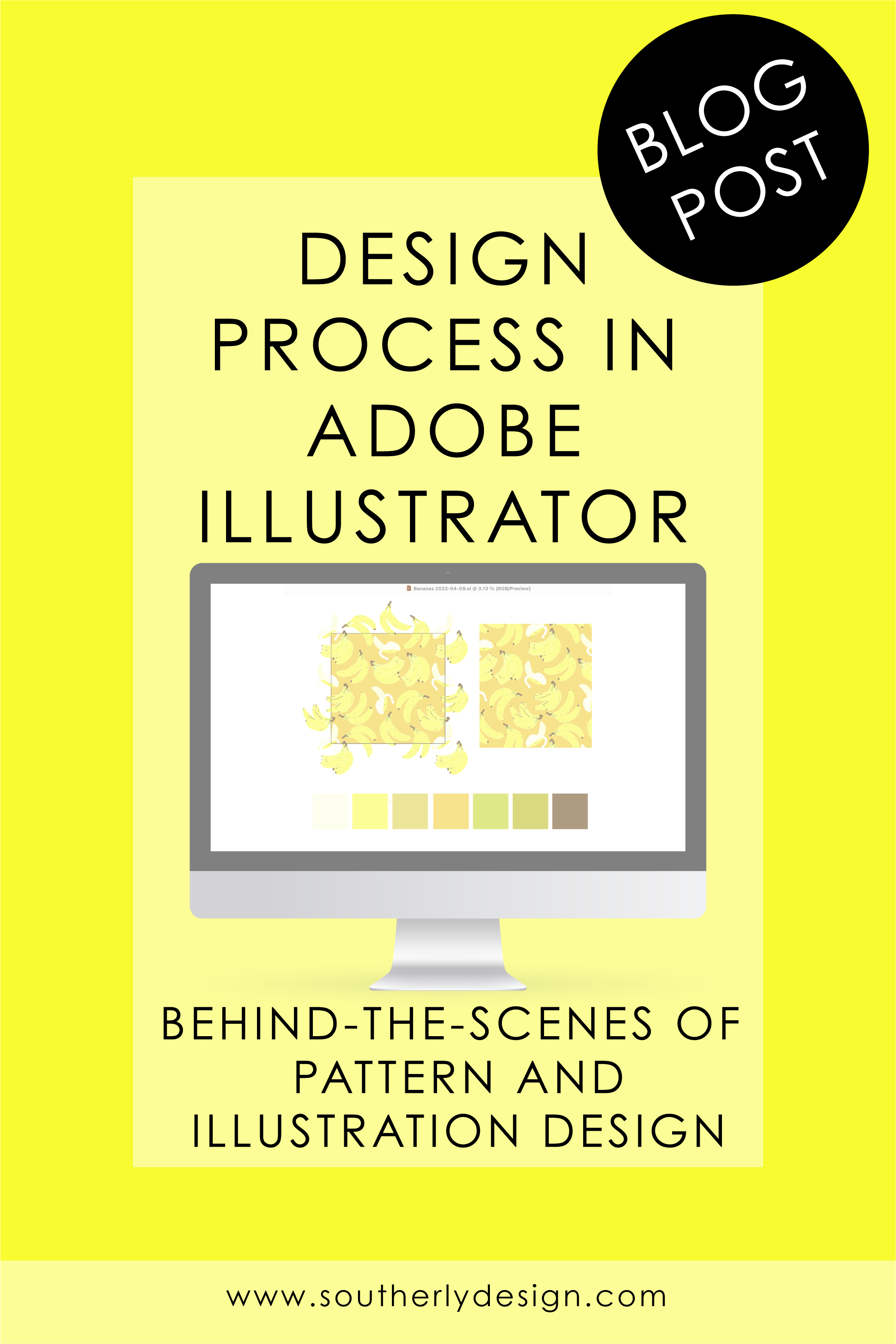 Design Process in Adobe Illustrator: Behind-the-Scenes of Pattern and ...