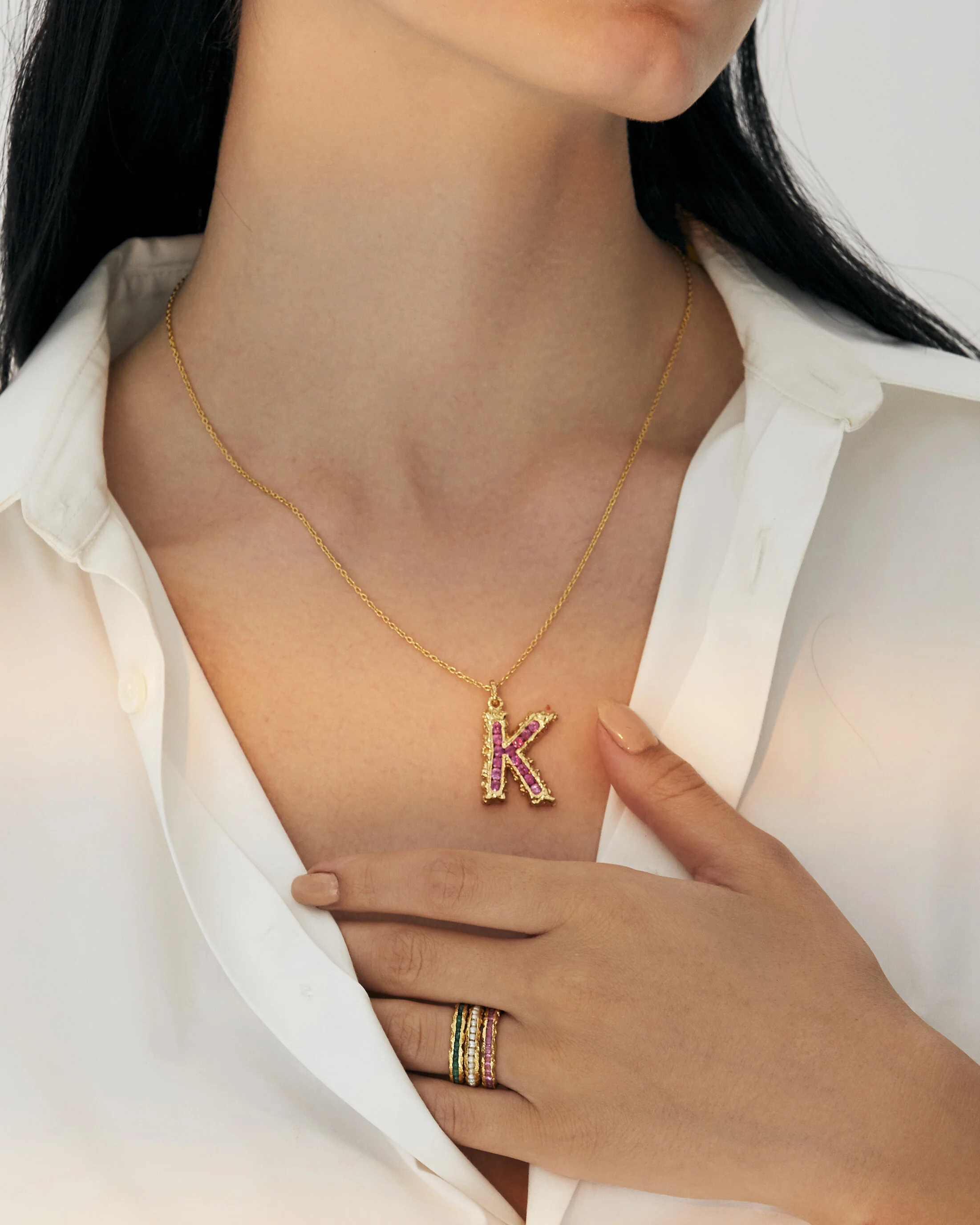 Gems Stacking Ring — Pacharee