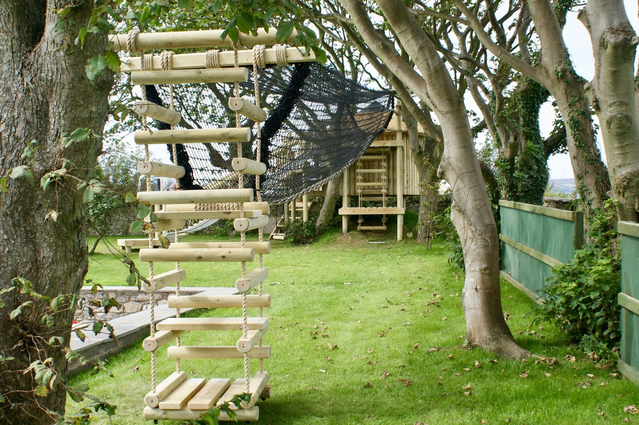 4-sided Rope Ladders + platforms — Treehouses, Rope Bridges, Treetop ...