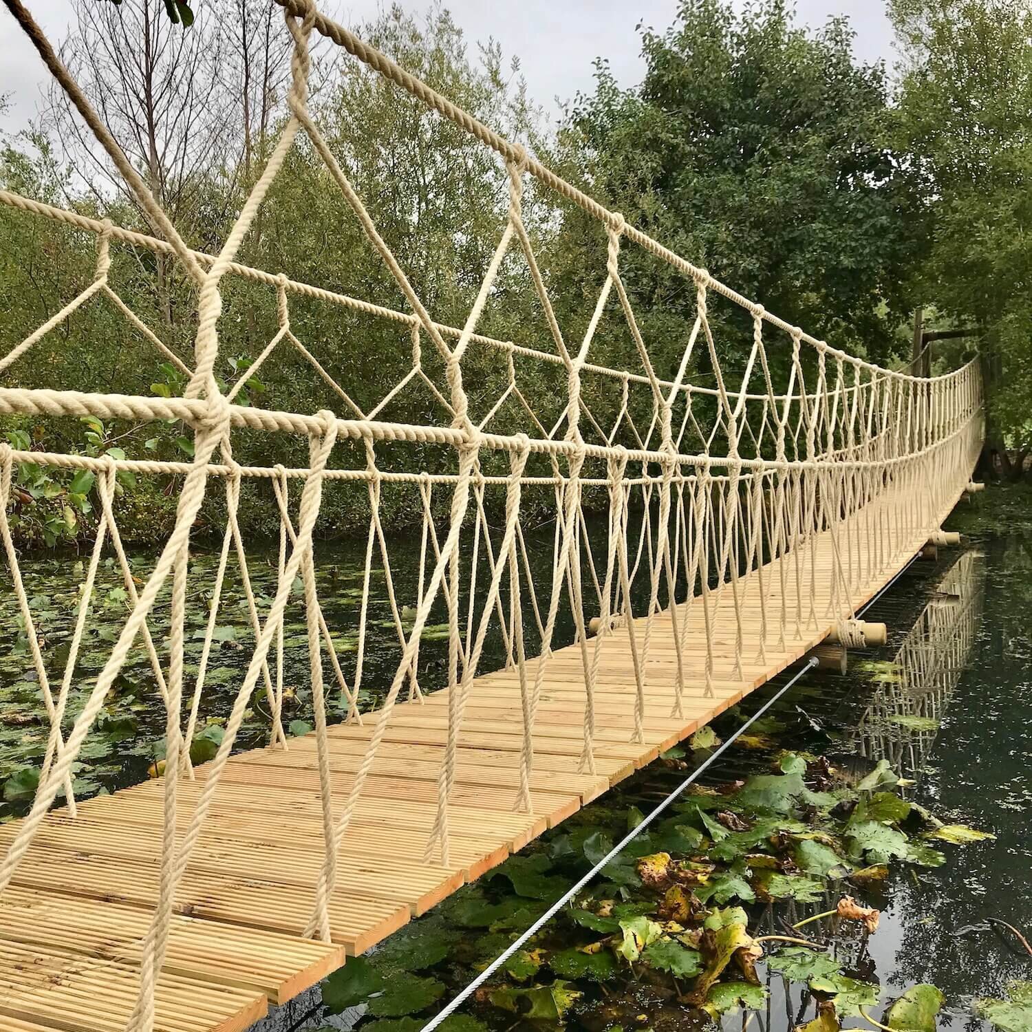 World-class Rope Bridges for treehouses, rivers, resorts and adventure ...