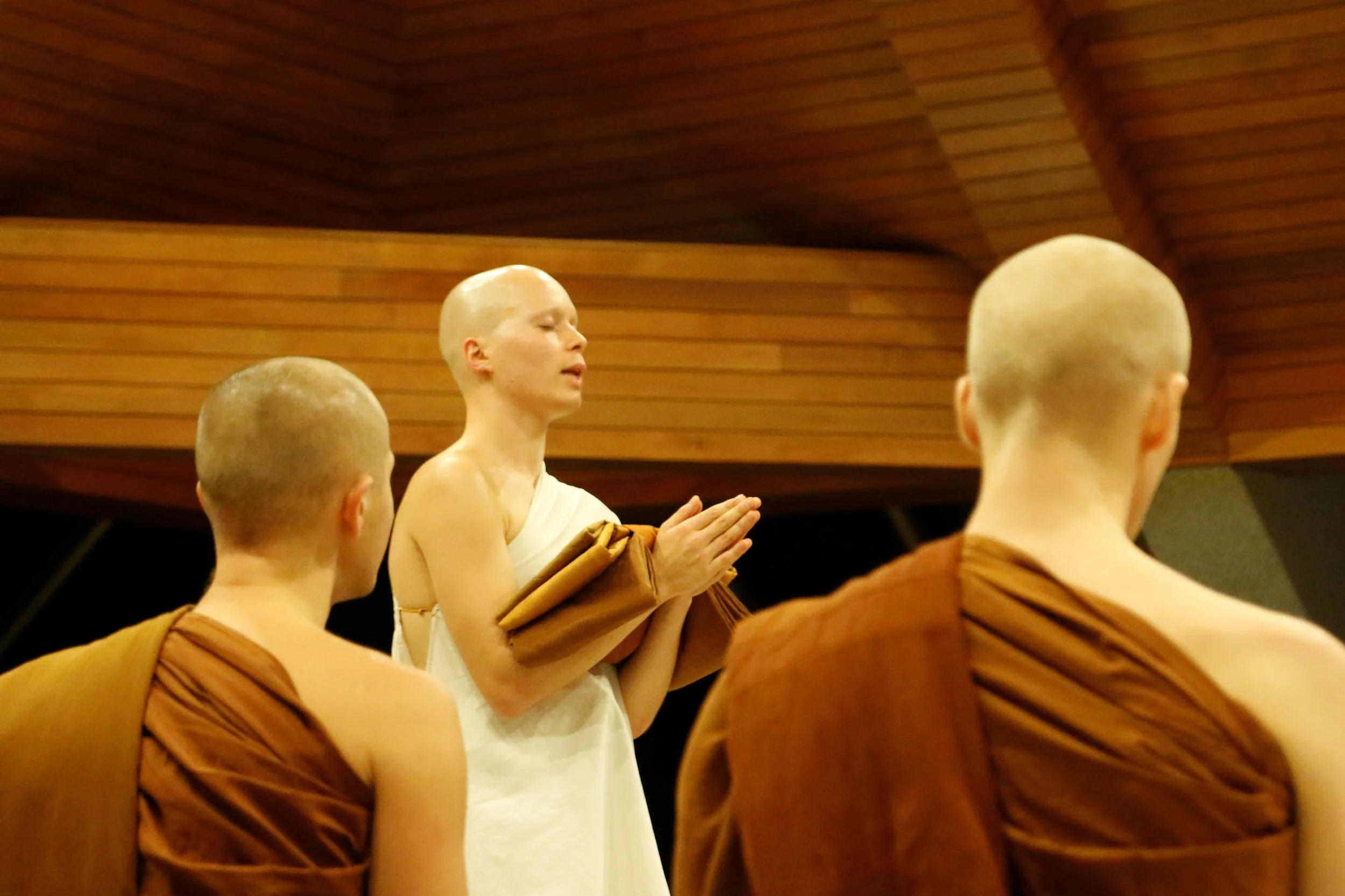 Going Forth as Samanera at Wat Pah Nanachat — Wat Pah Nanachat