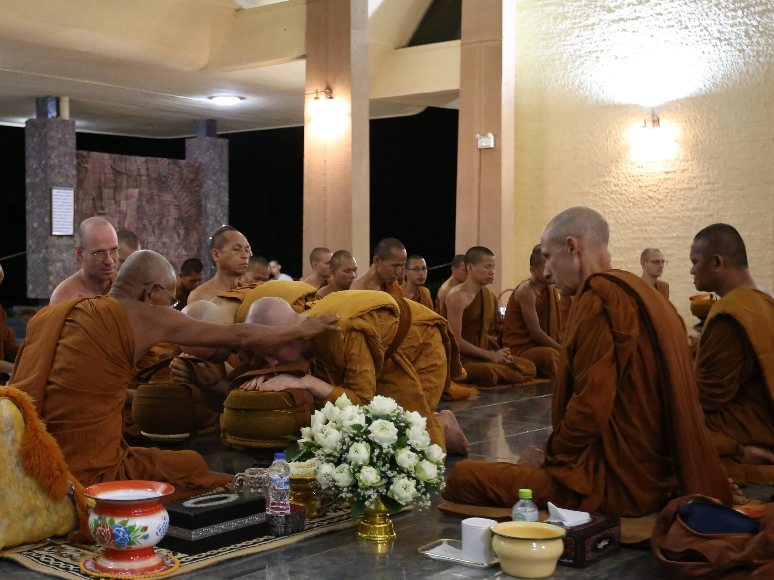 Two New Bhikkhus in the Sangha — Wat Pah Nanachat