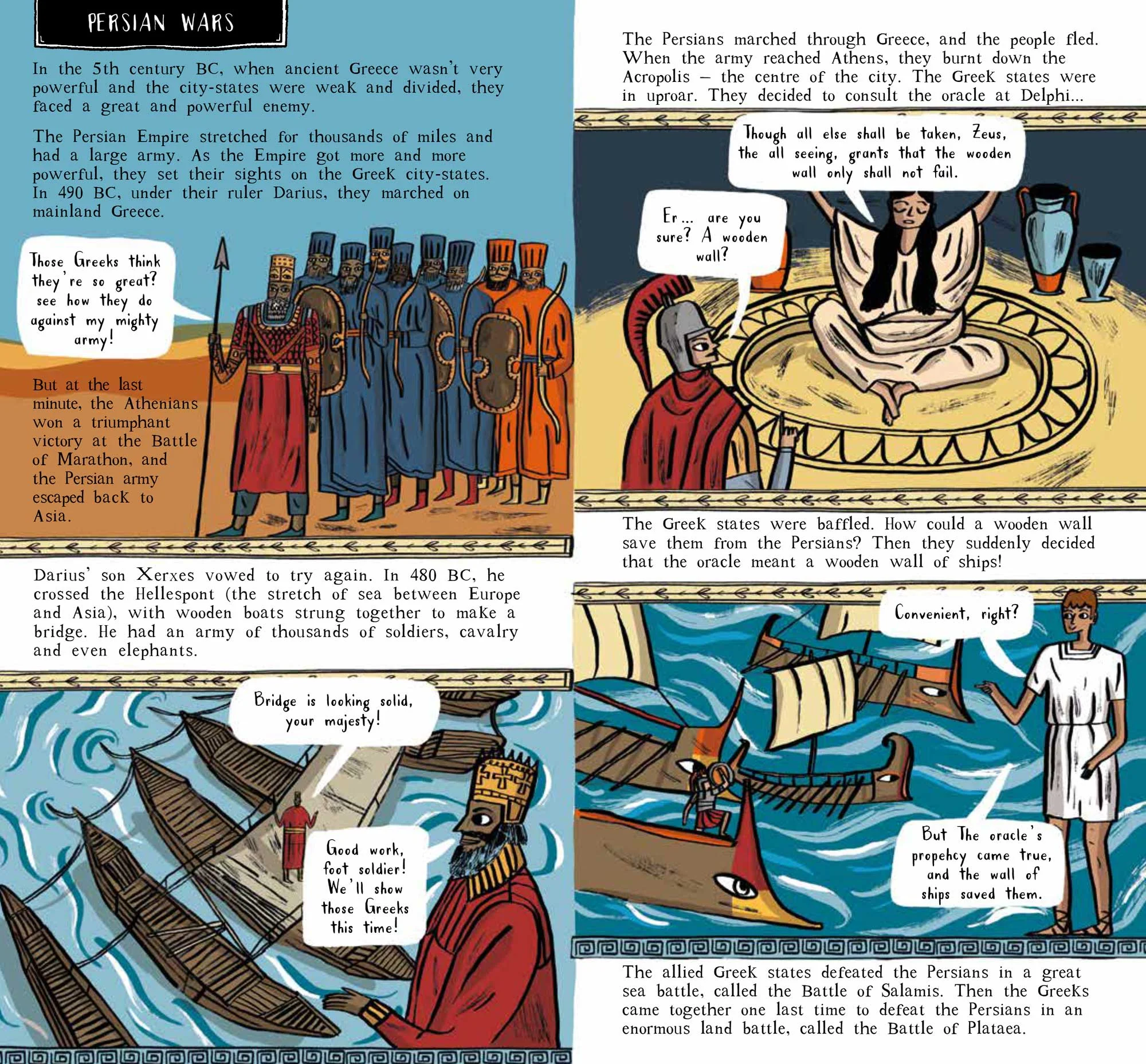 The Ancient Greeks — ISABEL GREENBERG