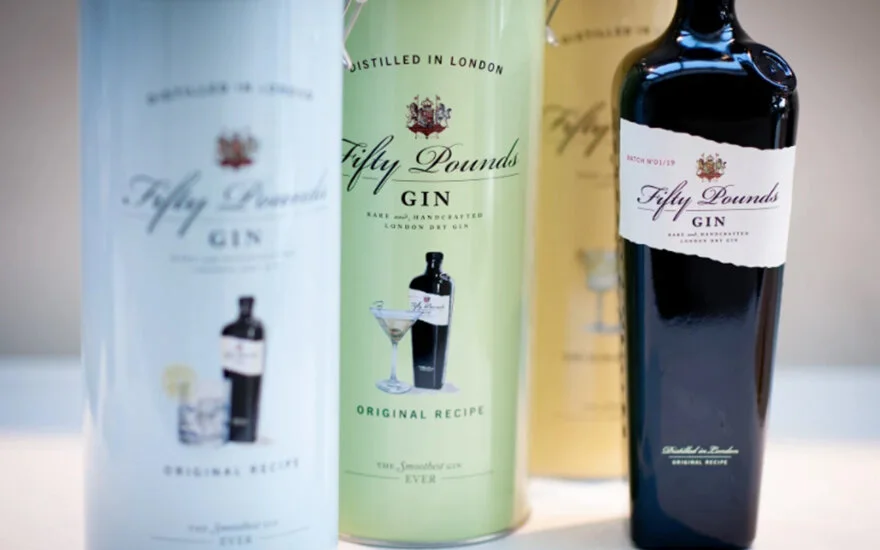 A Modern Classic for Every Drinks Cabinet: Fifty Pounds Gin — The Three ...