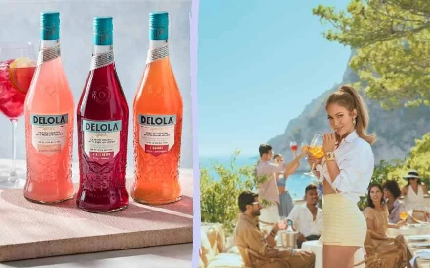 Jennifer Lopez Reveals 'Delola' — The Three Drinkers