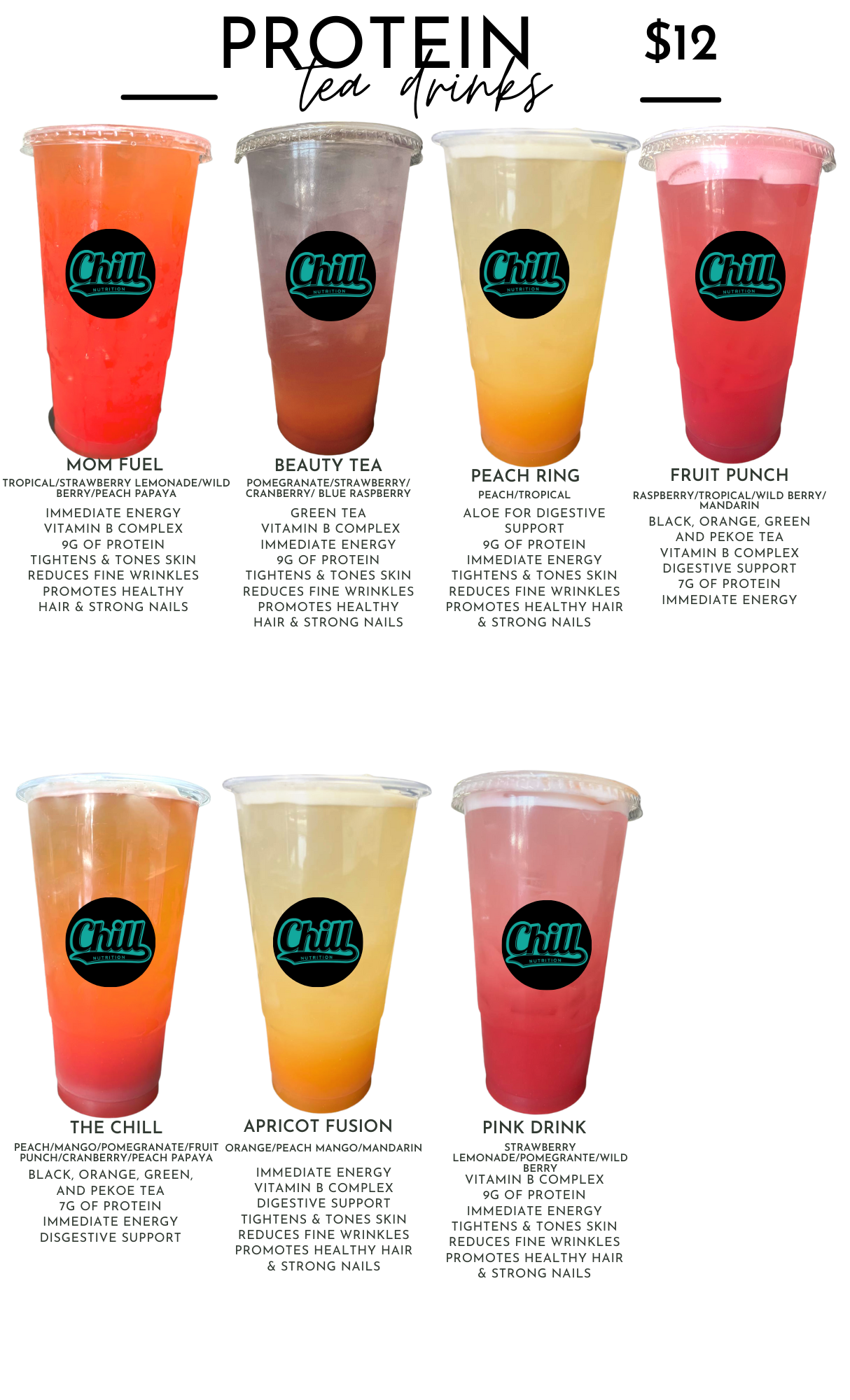 Chill Nutrition | Shakes, Teas & Healthy Drinks in Lodi, CA