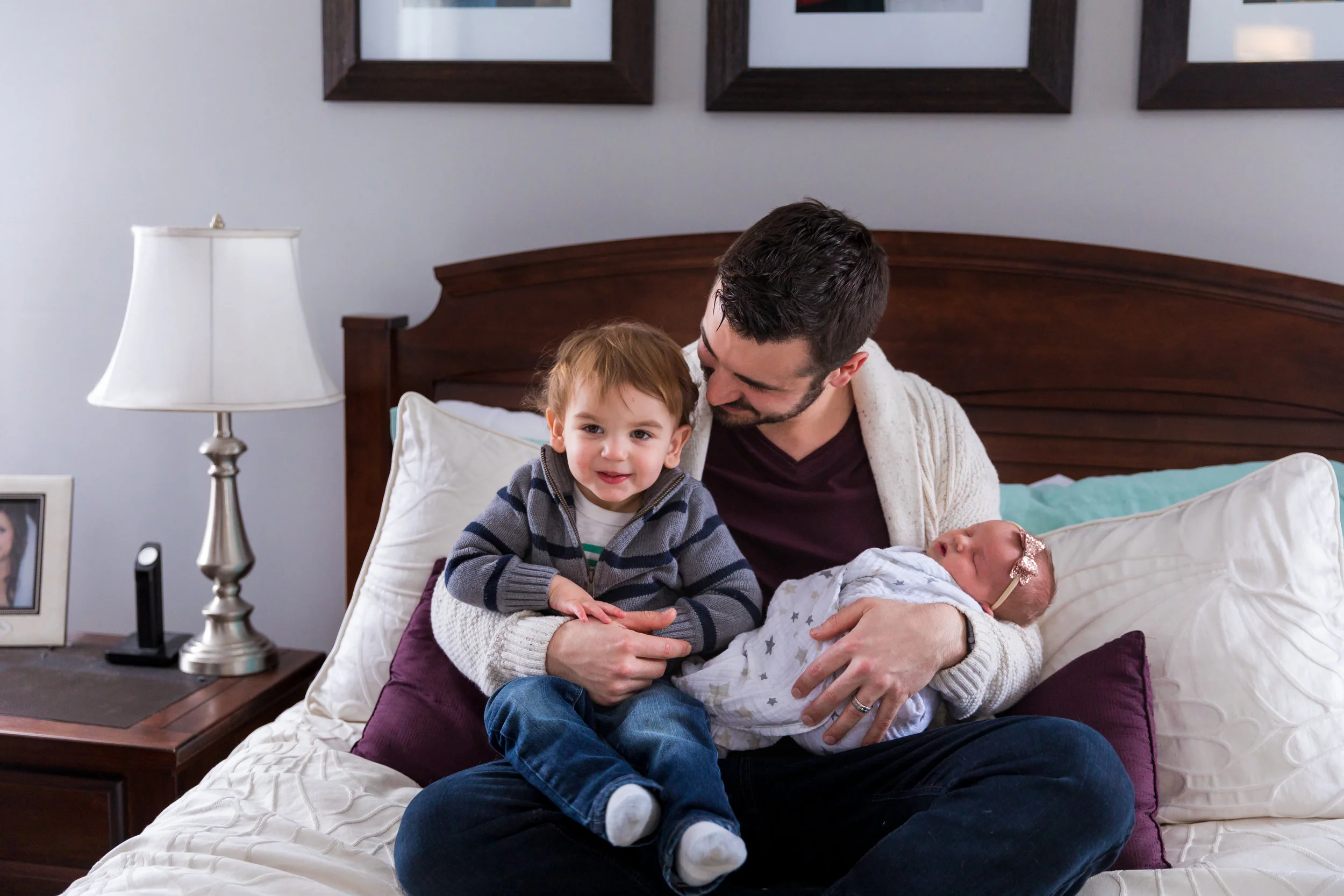 In Home Newborn Session | Cornwall, Ontario — More Than A Moment Studios