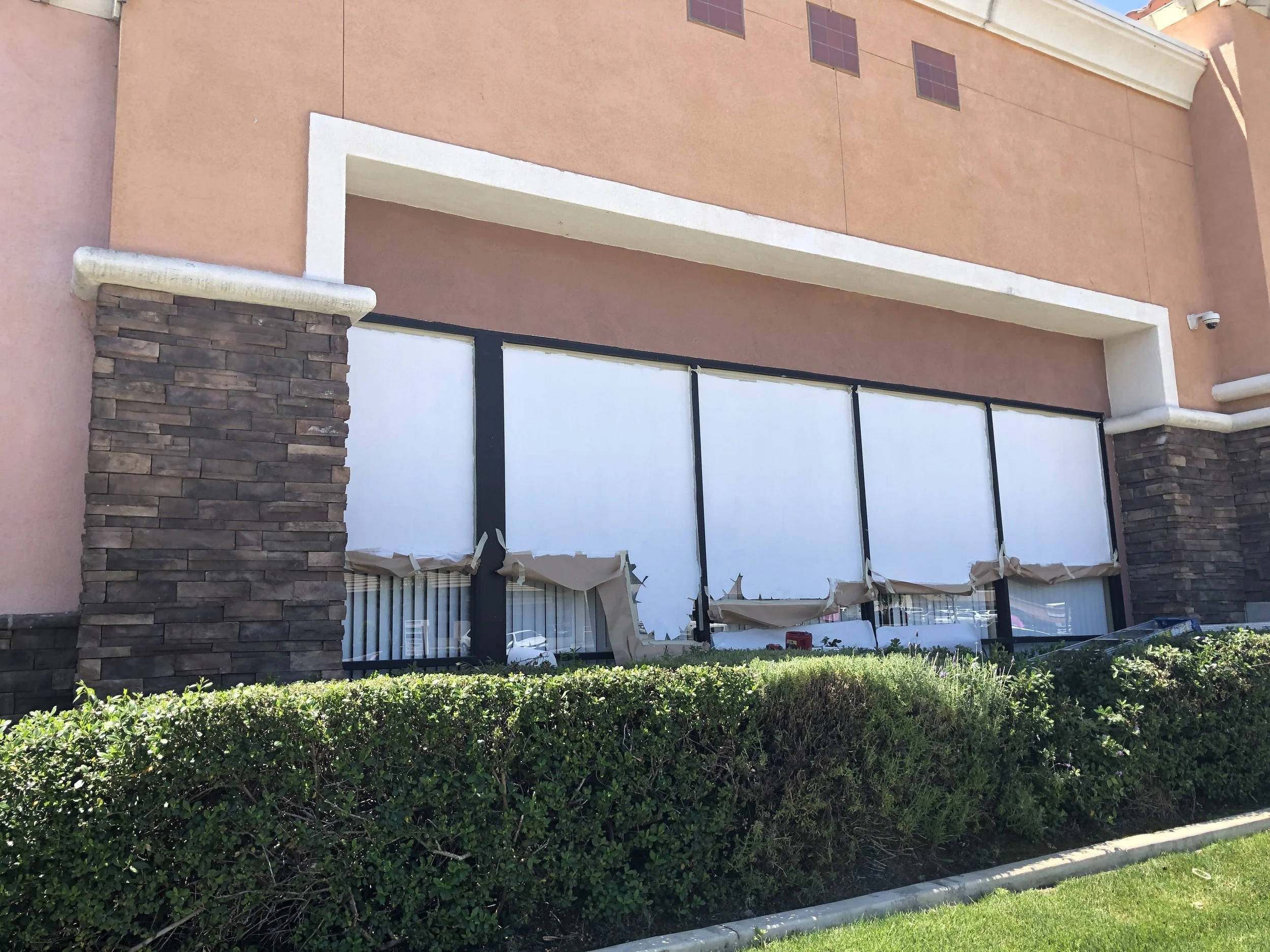 Innovation High School hand painted AND vinyl window graphics — Big ...