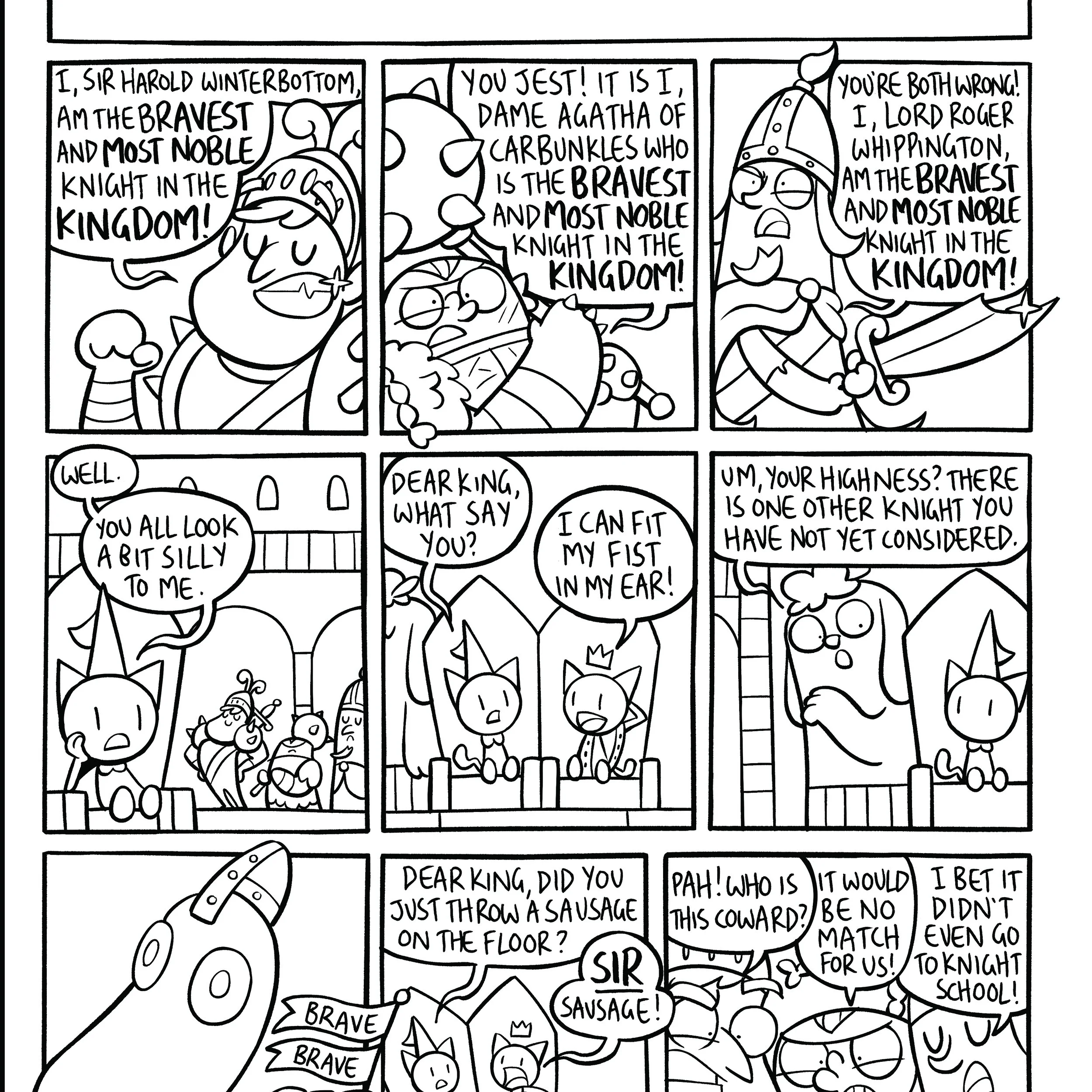 Inking Looshkin — Comics & Illustration by Sammy Borras