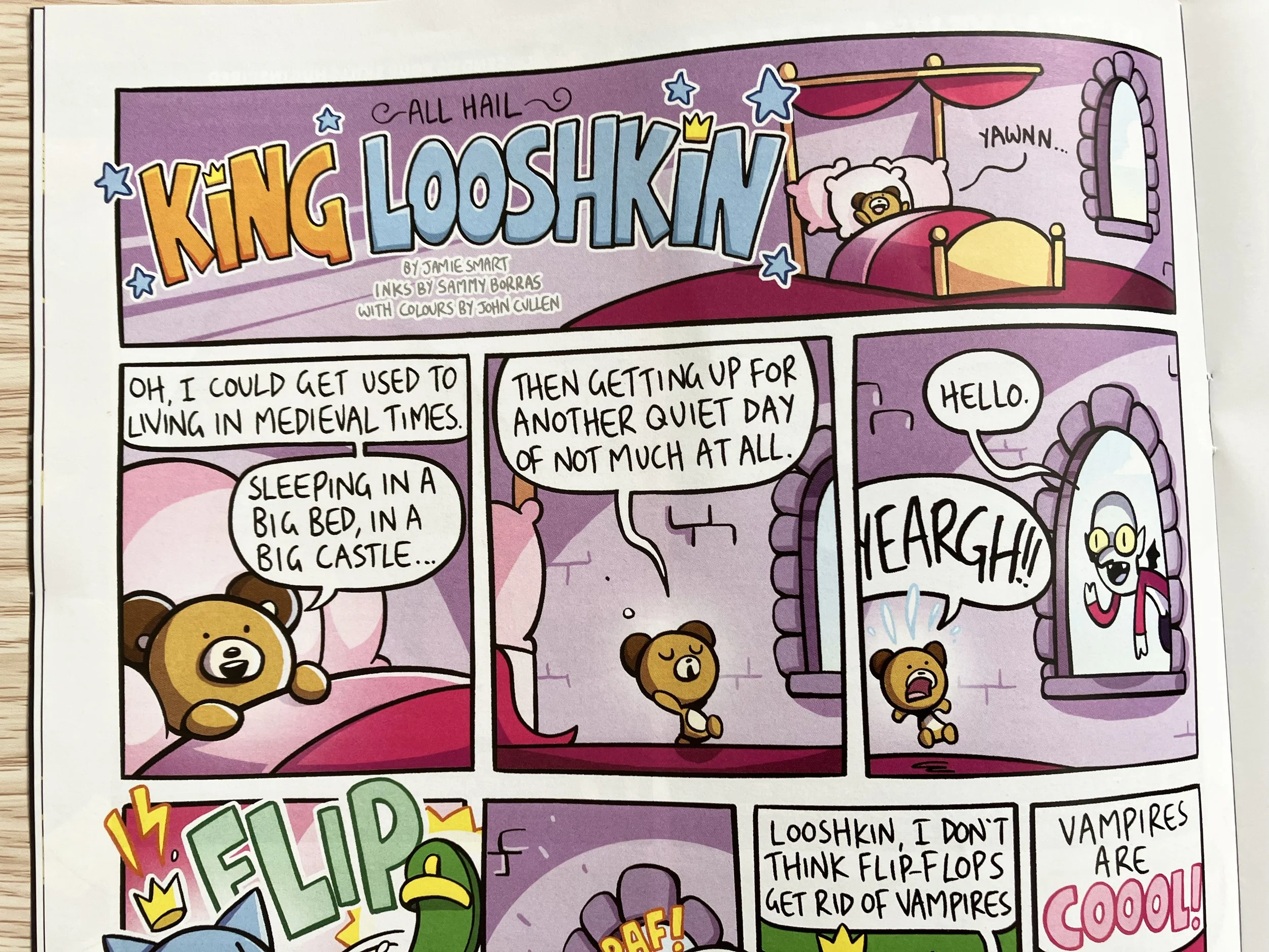 Inking Looshkin — Comics & Illustration by Sammy Borras