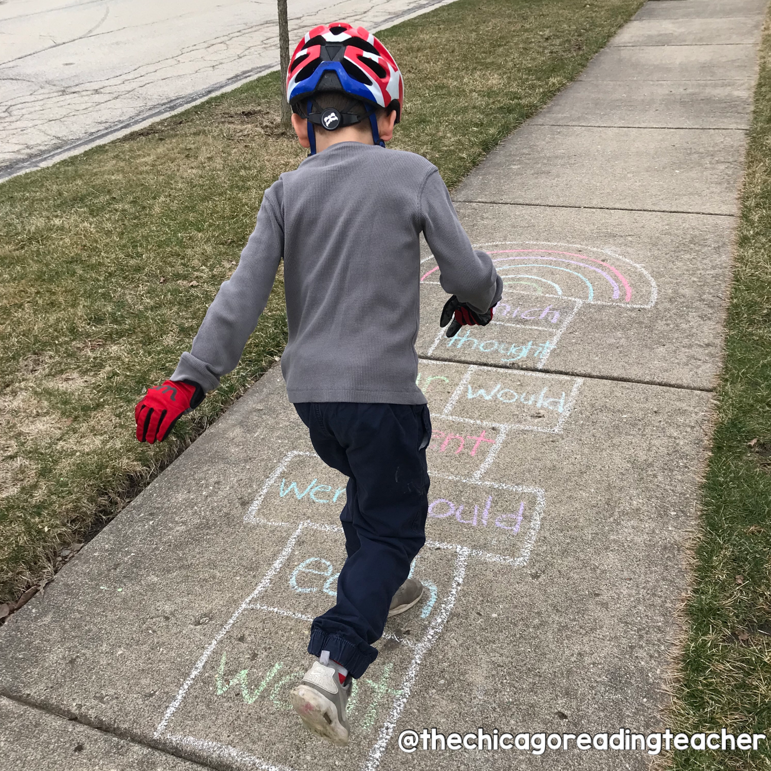 Sight Word Hopscotch — The Booklight