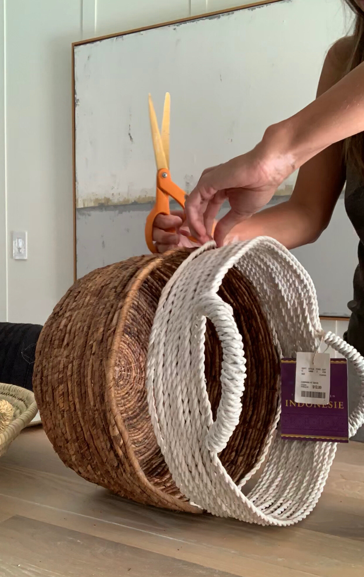 DIY Woven Lamp — Hartley Home