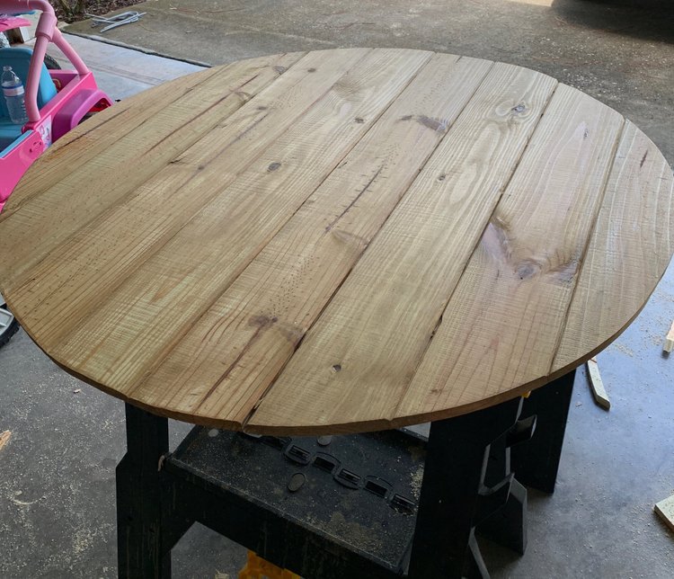 DIY Wood Fire Pit Cover — Hartley Home