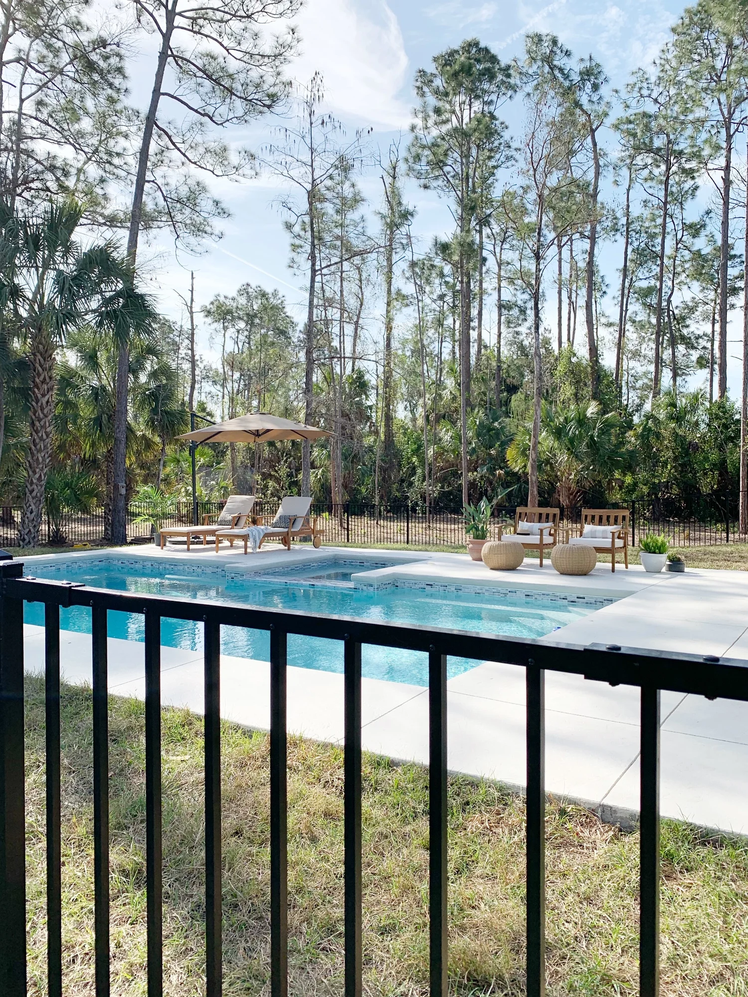 Pool and Patio Details and Tour — Hartley Home