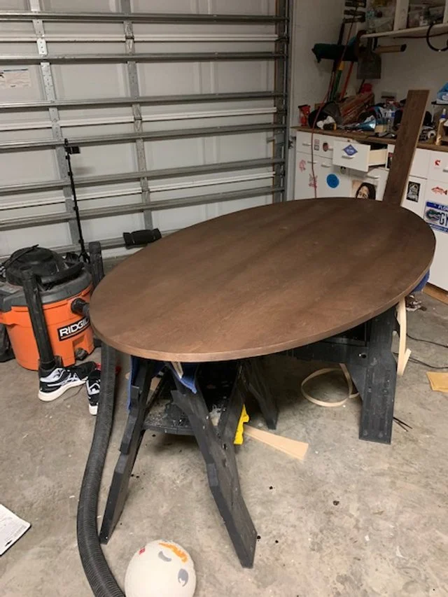 DIY Oval Tabletop — Hartley Home