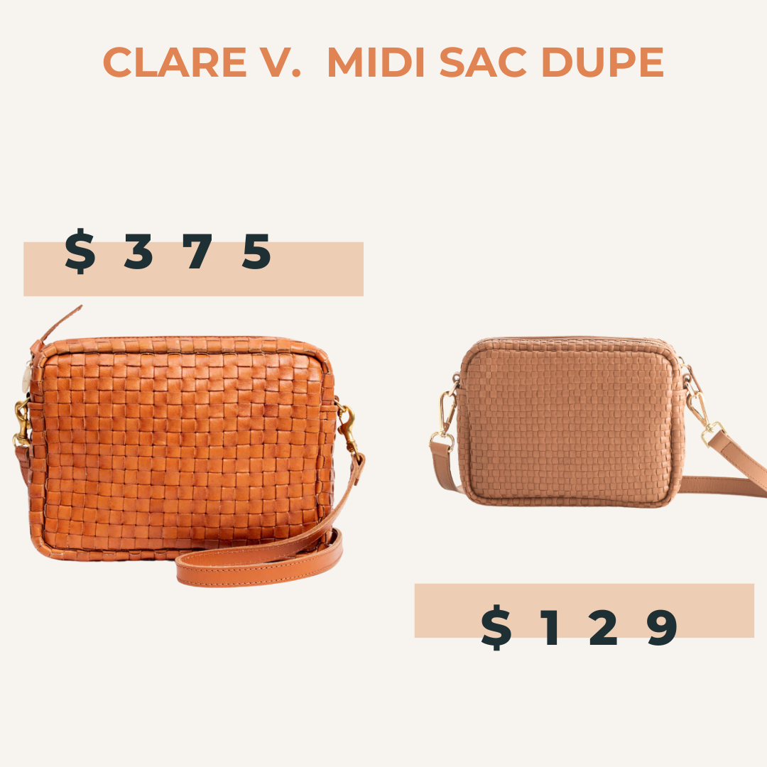 Clare V. Bag Dupes — Aligned + Kind — Life & Business Coach