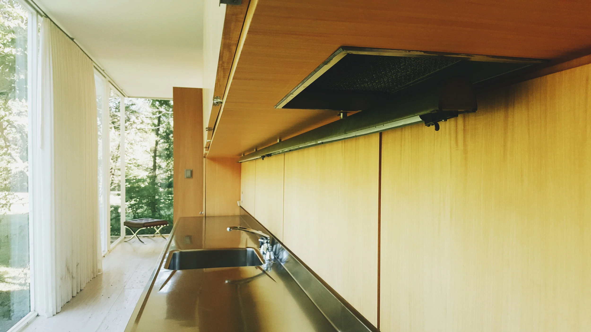 Farnsworth House Interior Kitchen