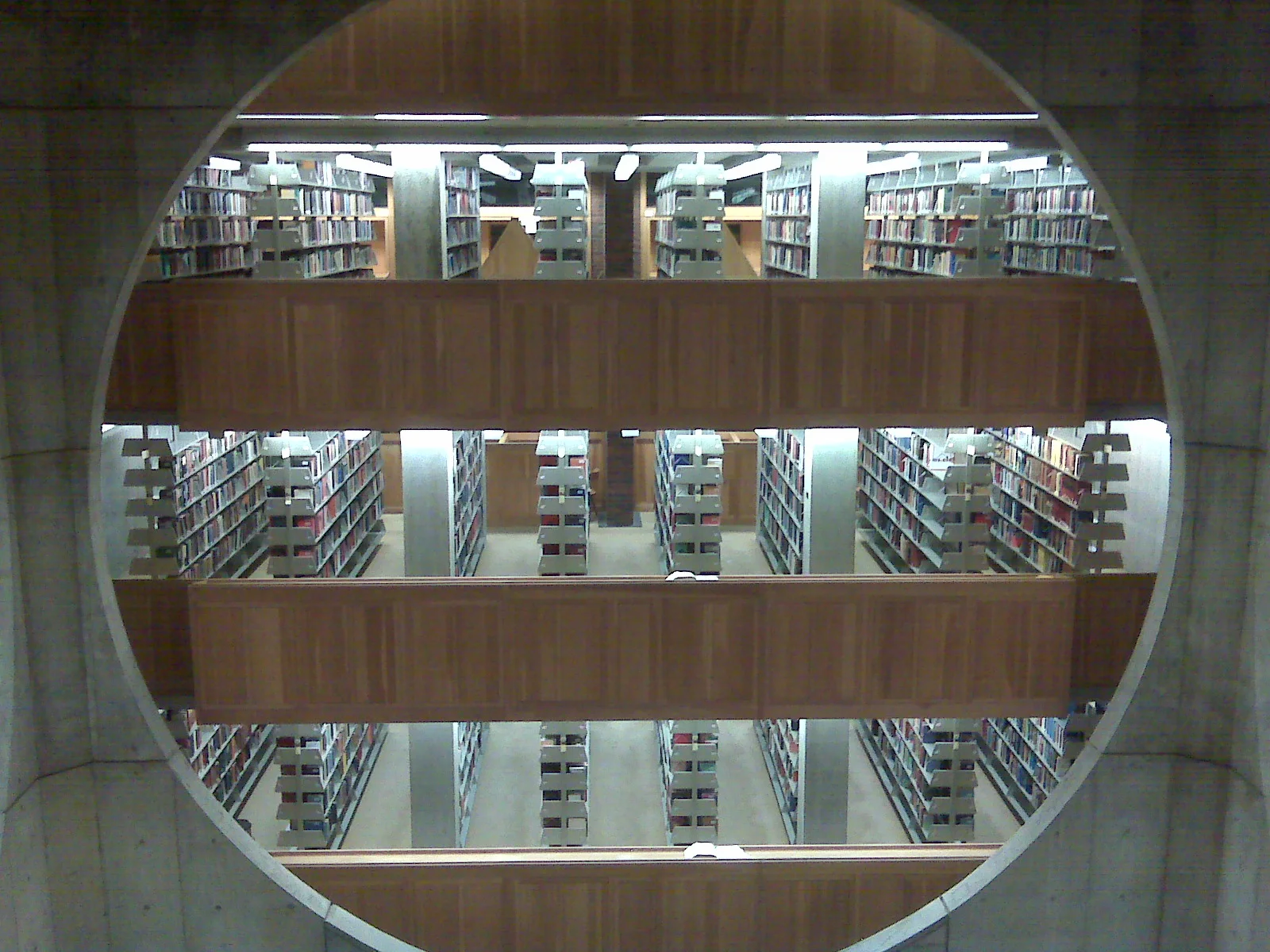 Phillips Exeter Academy Library Interior