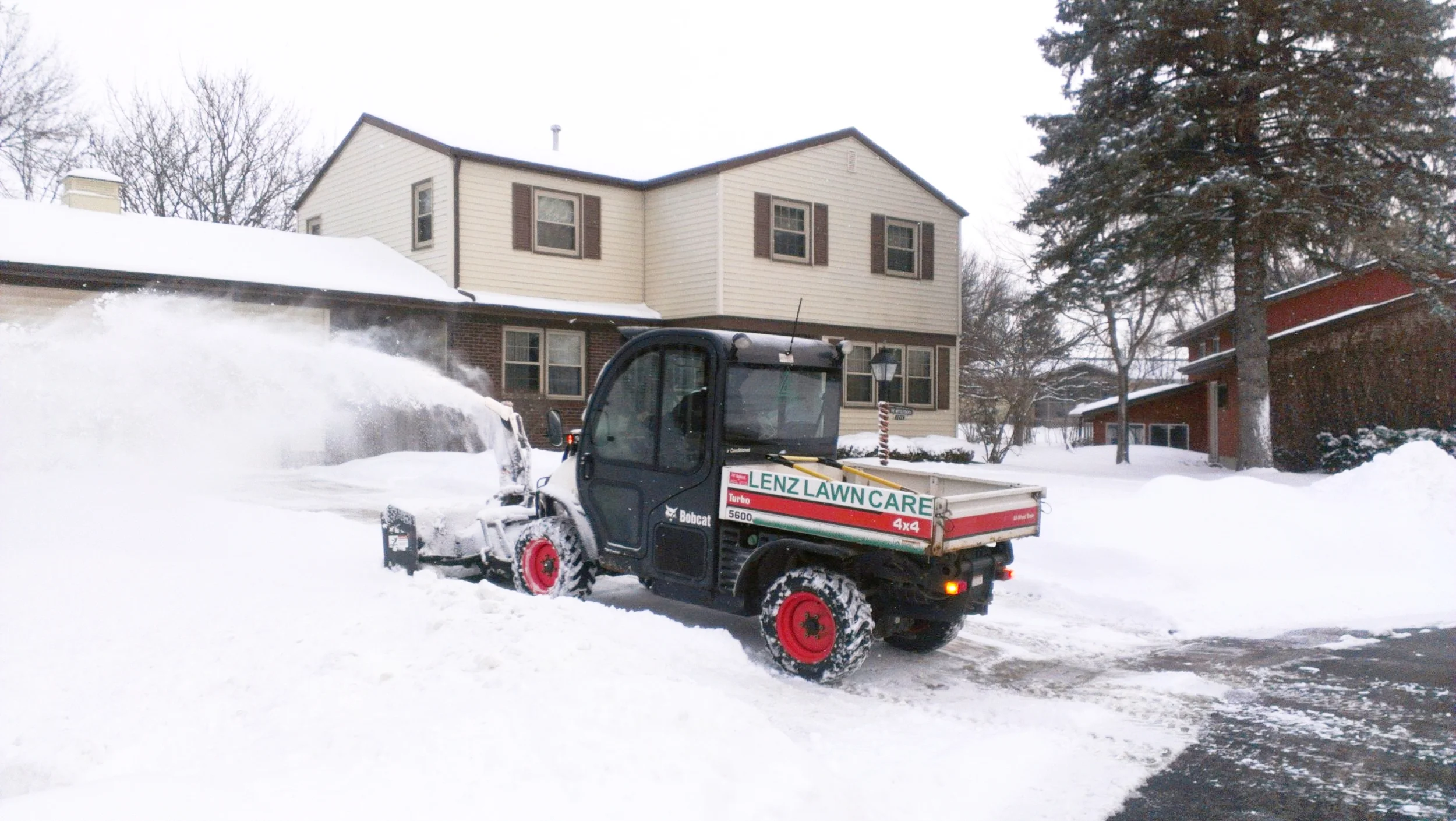 Snow Removal — Lenz Lawn Care