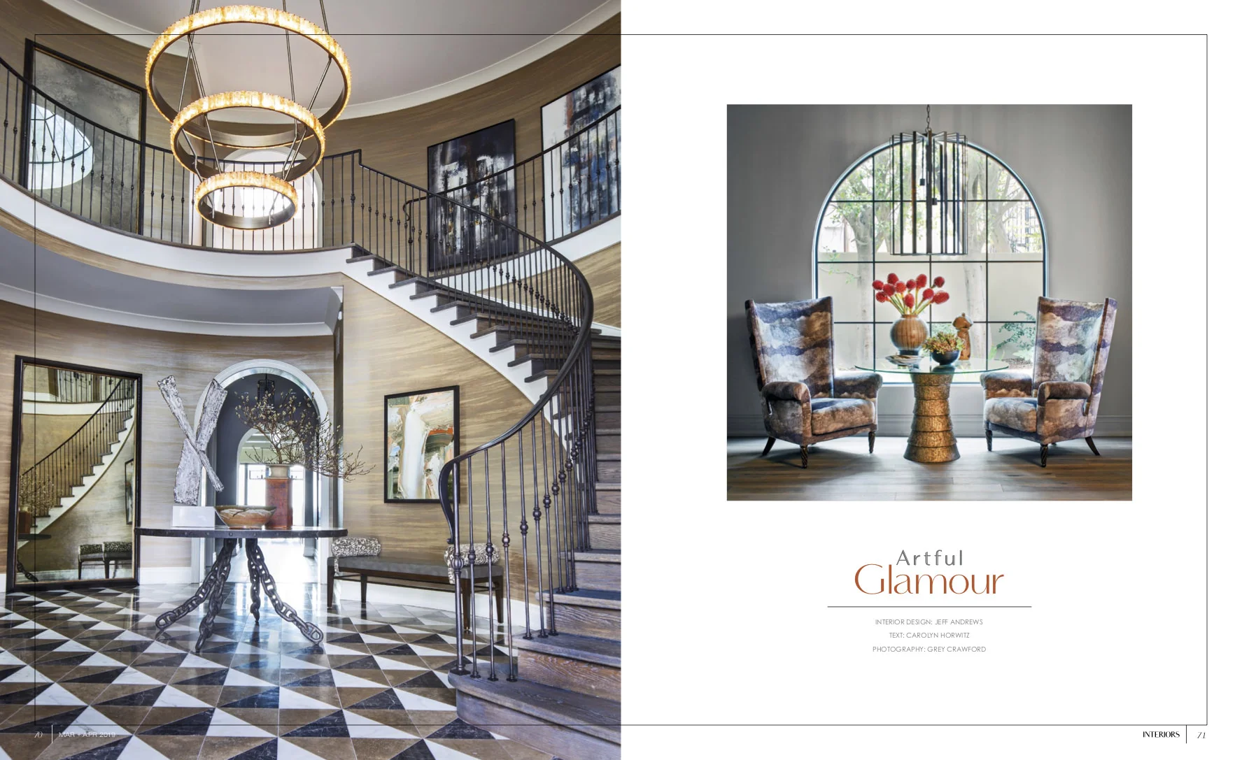 Jeff Andrews Design: sophisticated livable interiors