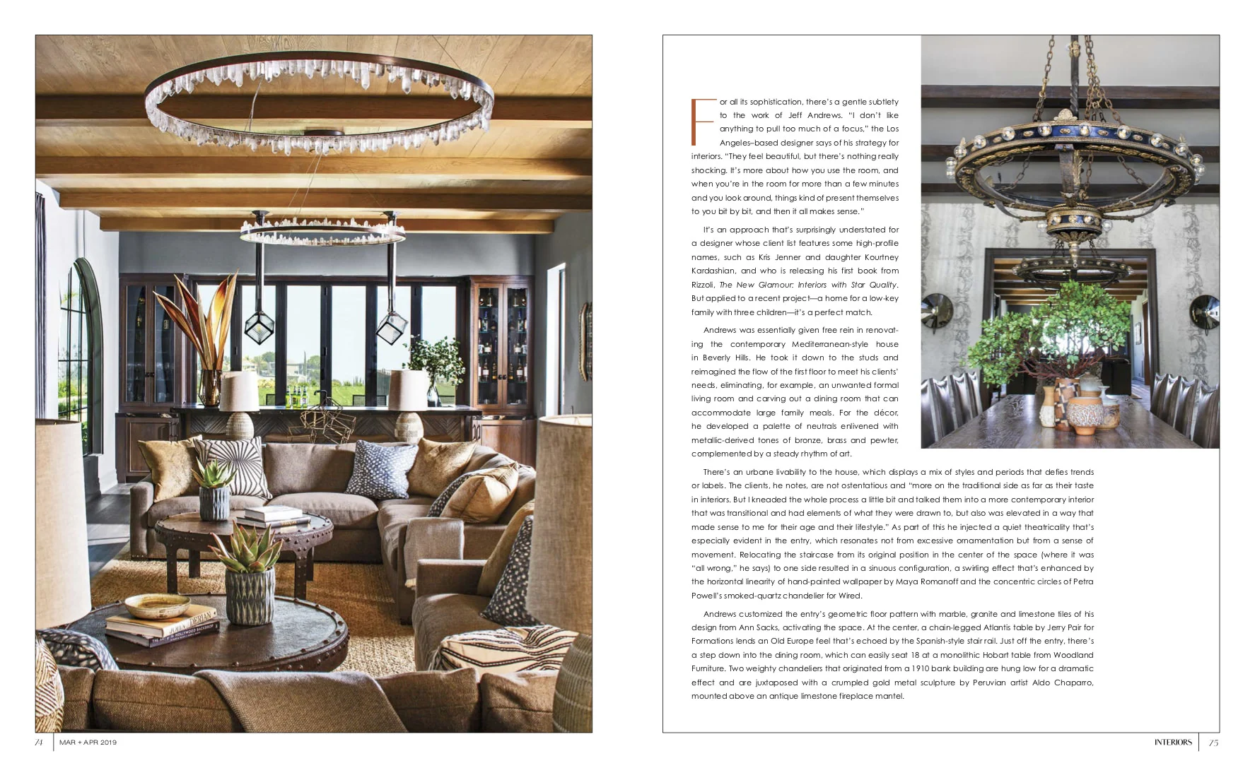 Jeff Andrews Design: sophisticated livable interiors