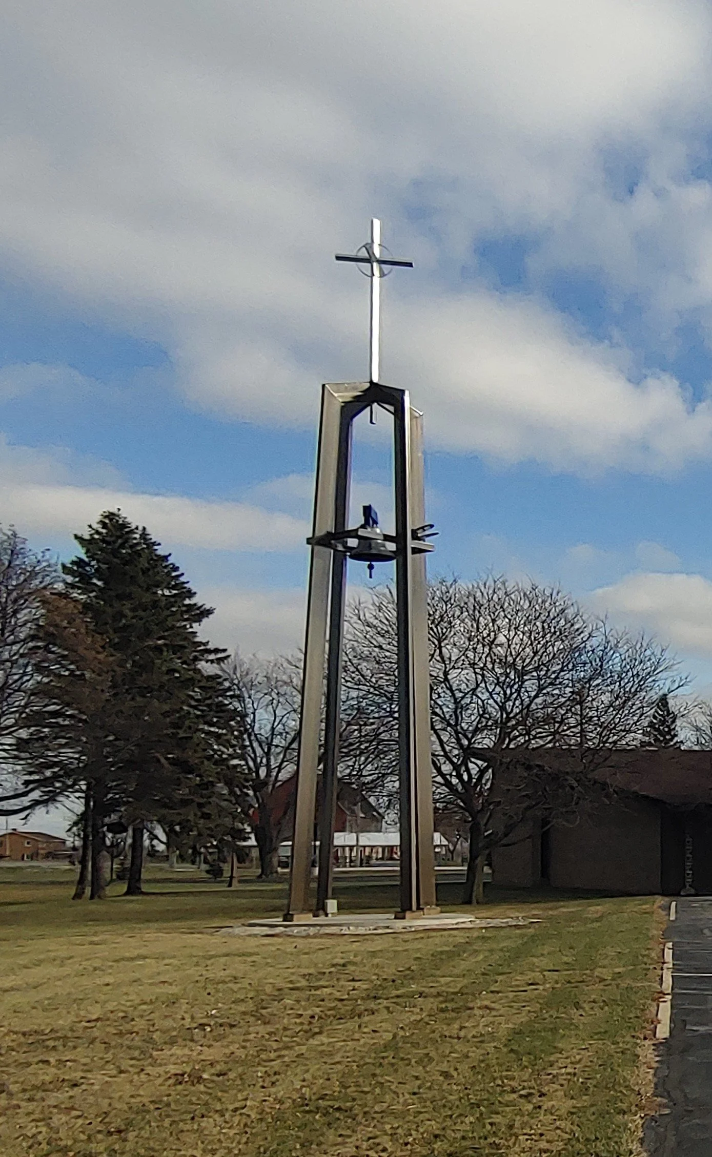 Bell Tower/Grotto — Three Catholic Churches