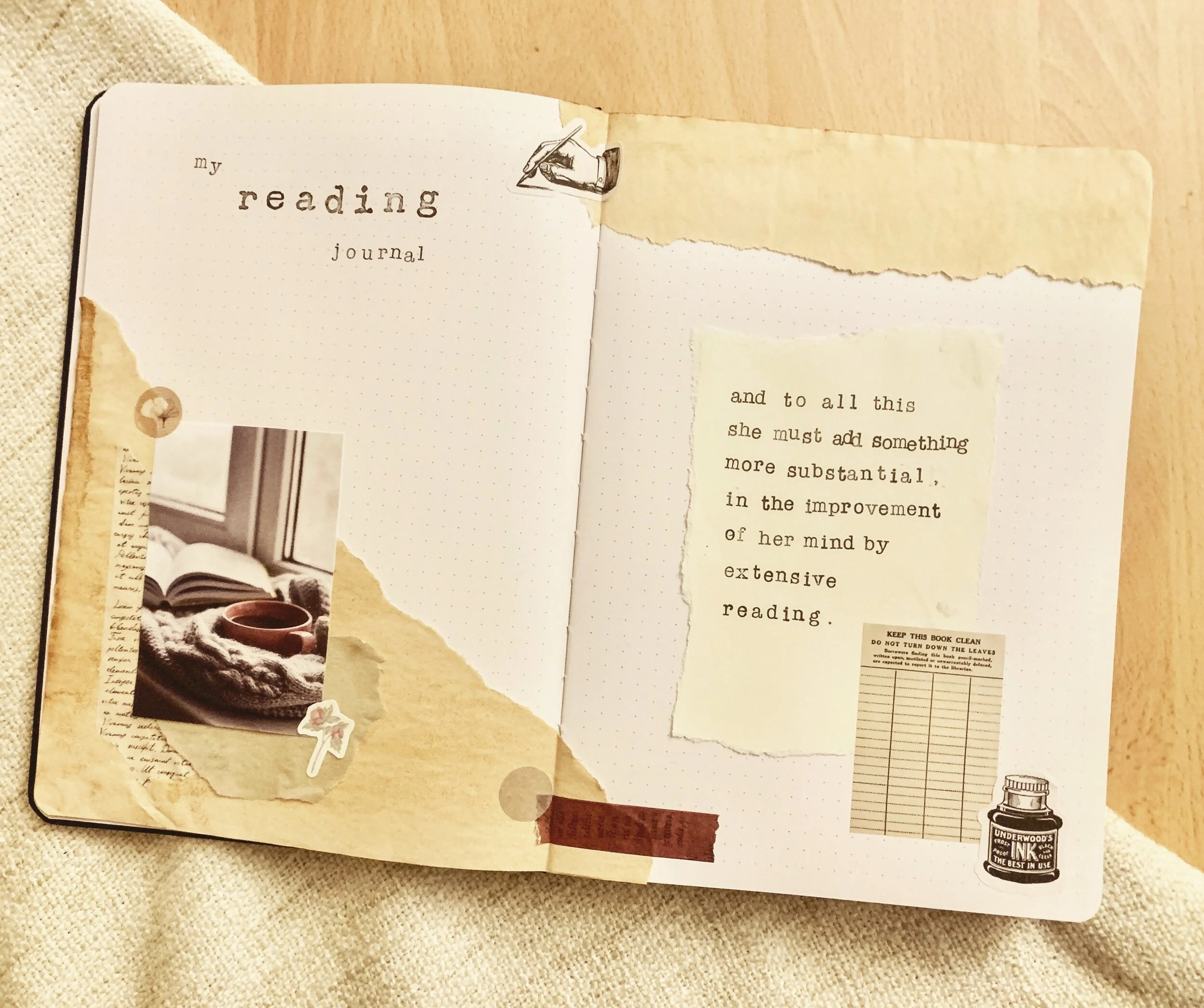 Reading Journal Cover