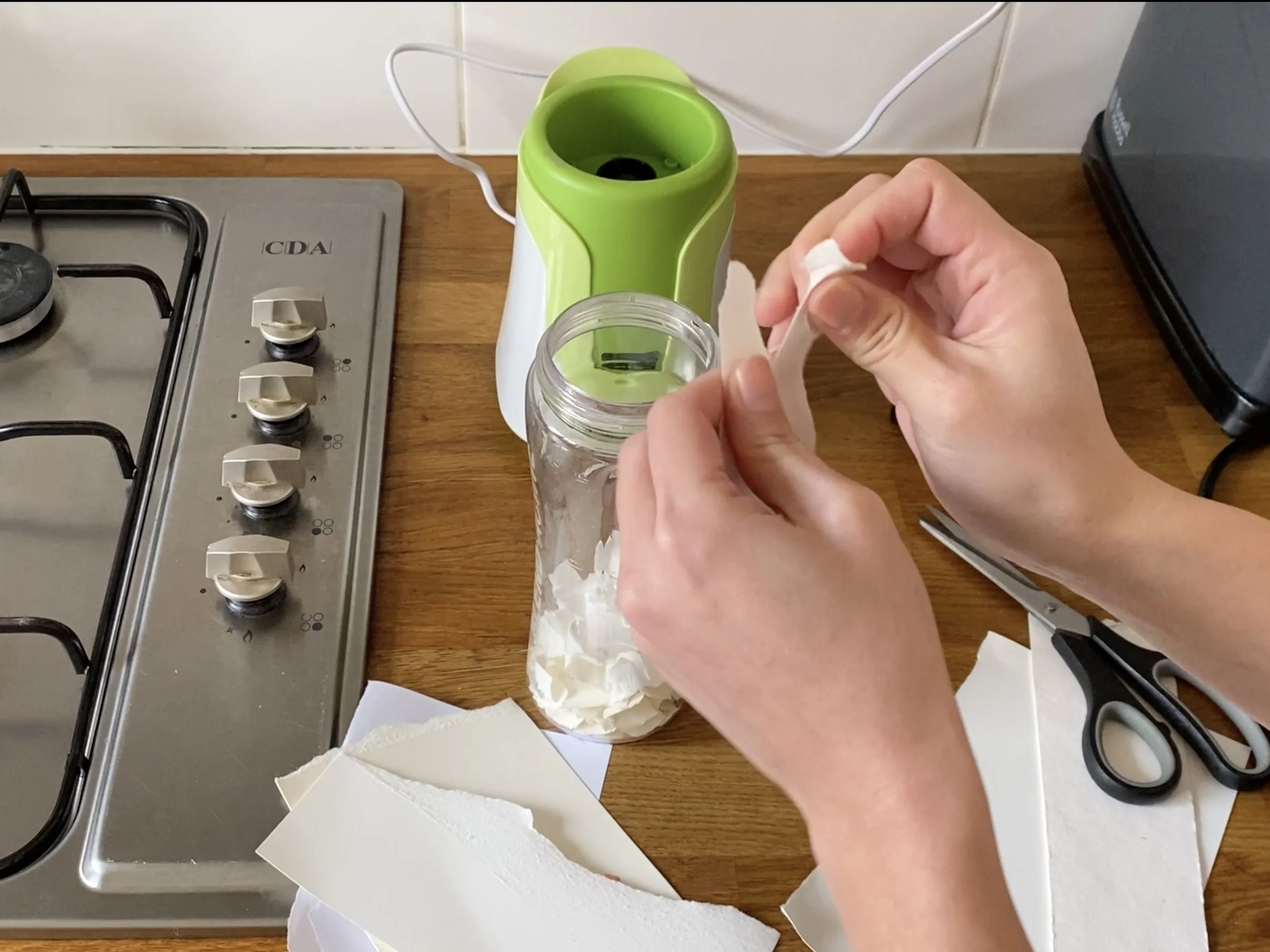 Artist's DIY: How to make handmade paper at home — Sunnu Rebecca Choi ...