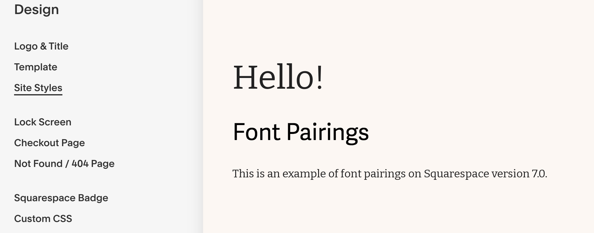 Best Squarespace font pairings for minimalist sites — Original Box ...