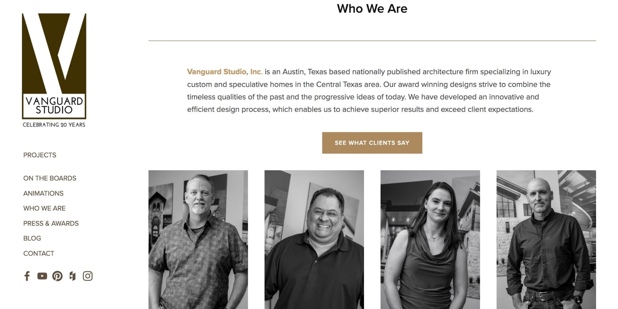 4 Best architecture website designs | With examples — Original Box ...