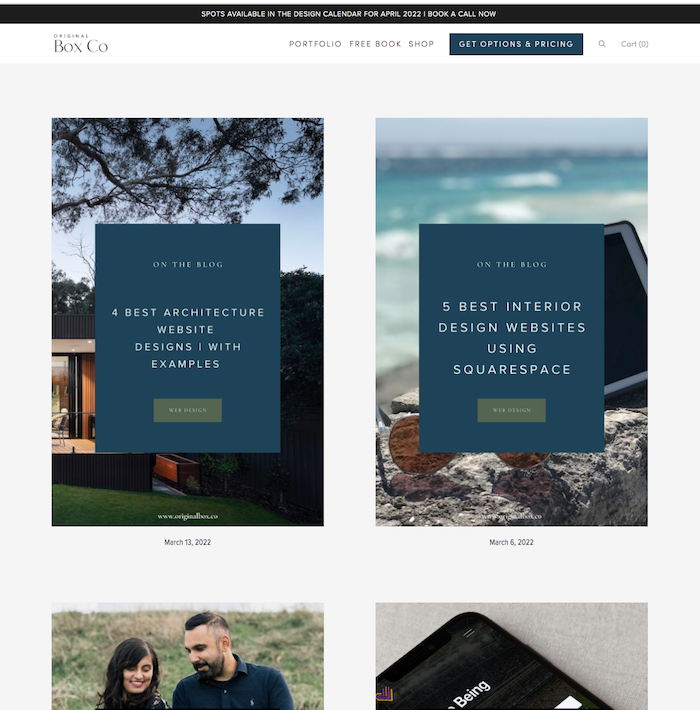 7 Squarespace blogging tips for new bloggers — Original Box ...