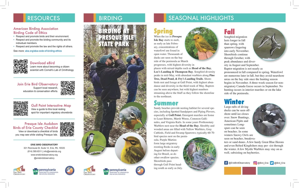 Local Birding Hotspots — Erie Bird Observatory