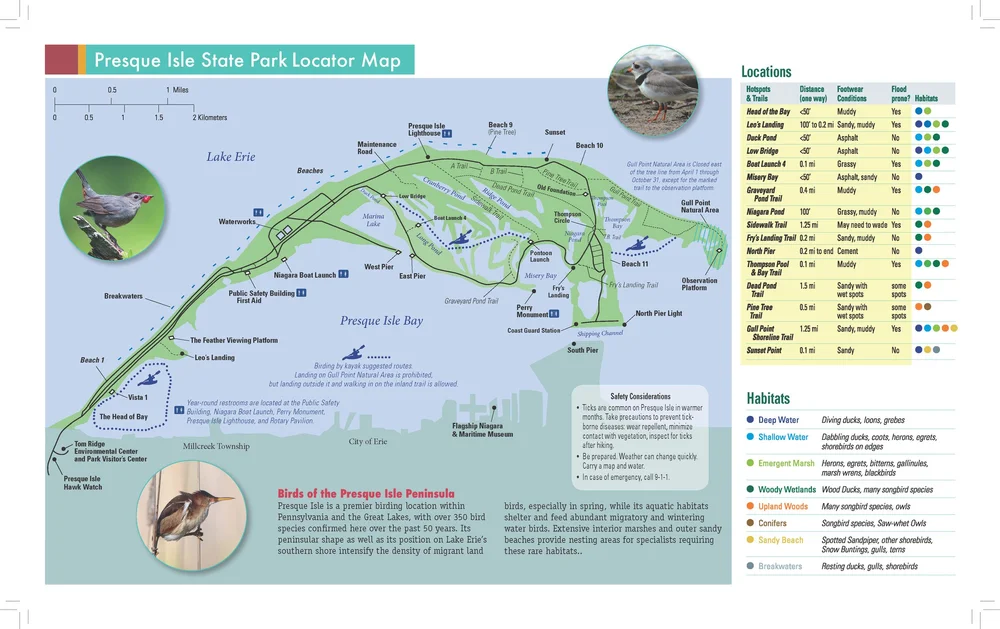 Local Birding Hotspots — Erie Bird Observatory