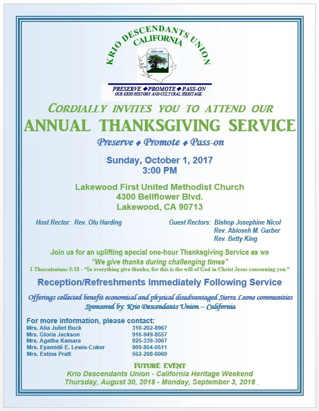 Events — Creole Heritage Organization-California