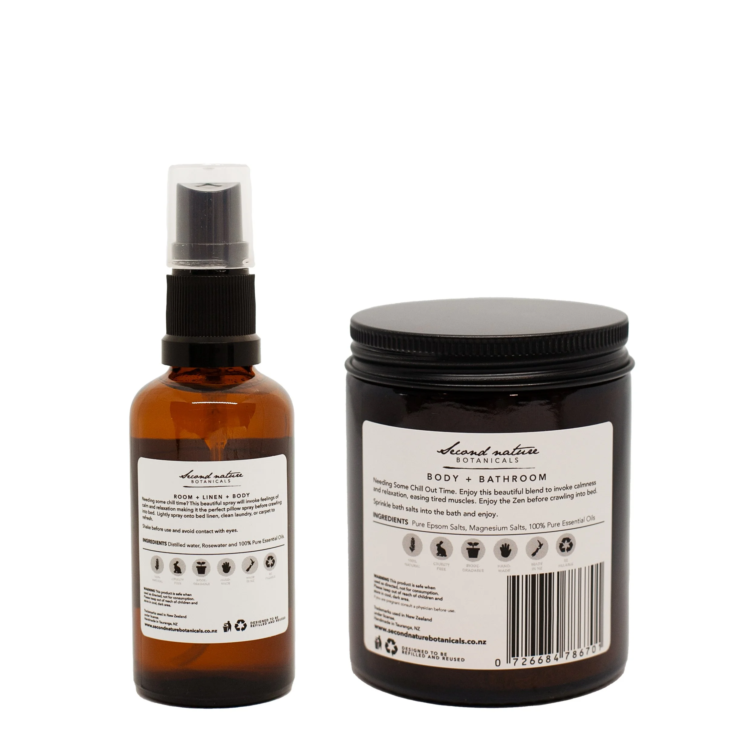 Chill Me Out Gift Pack — Second Nature Botanicals