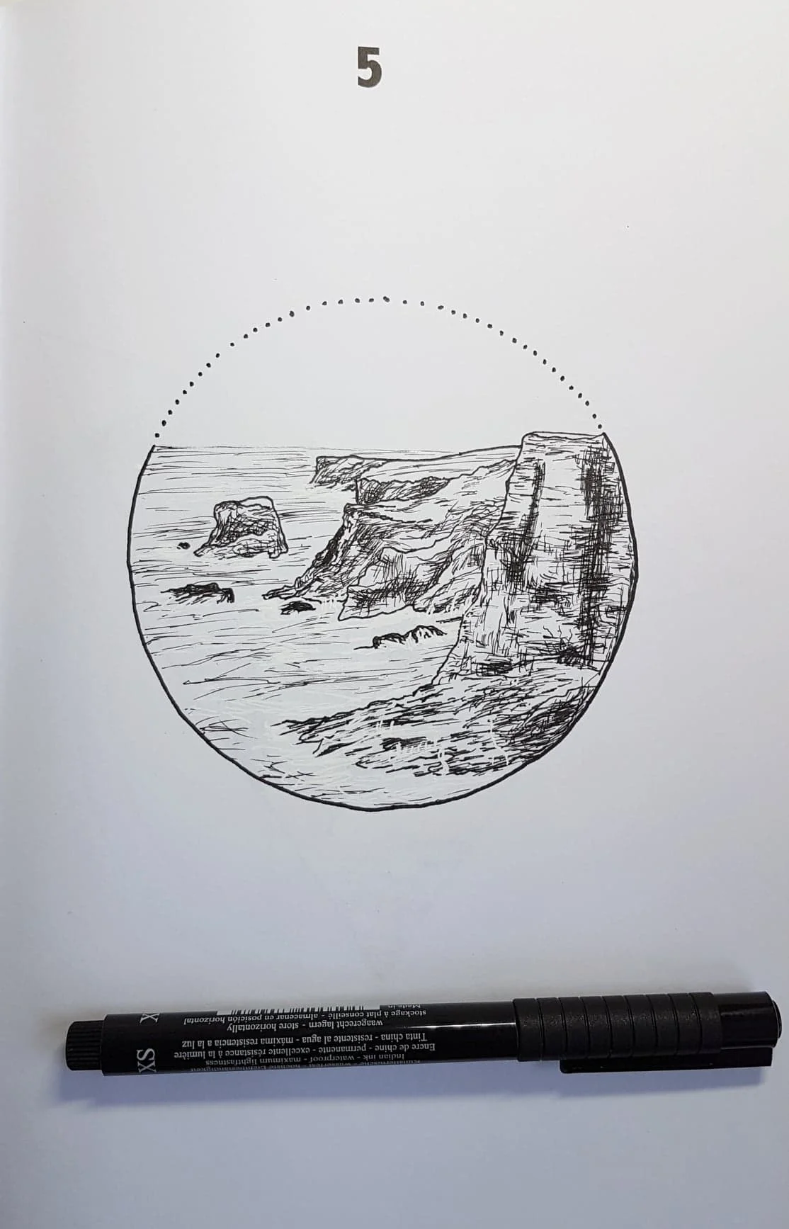 Simple Ink Illustrations