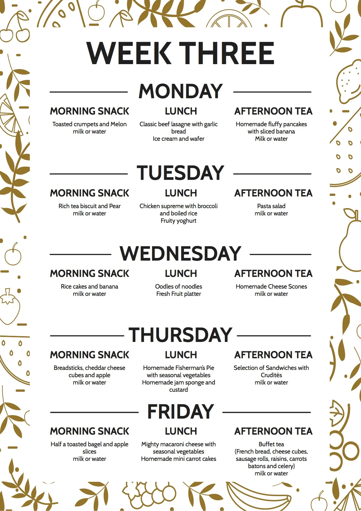 Nursery Menu Poppins Day Nursery Ofsted Outstanding Provider Worcester Nursery Menu Poppins Day Nursery Ofsted Outstanding Provider Worcester