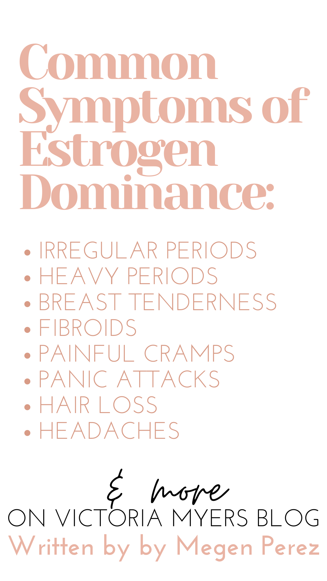 What Is Estrogen Dominance — Victoria Myers