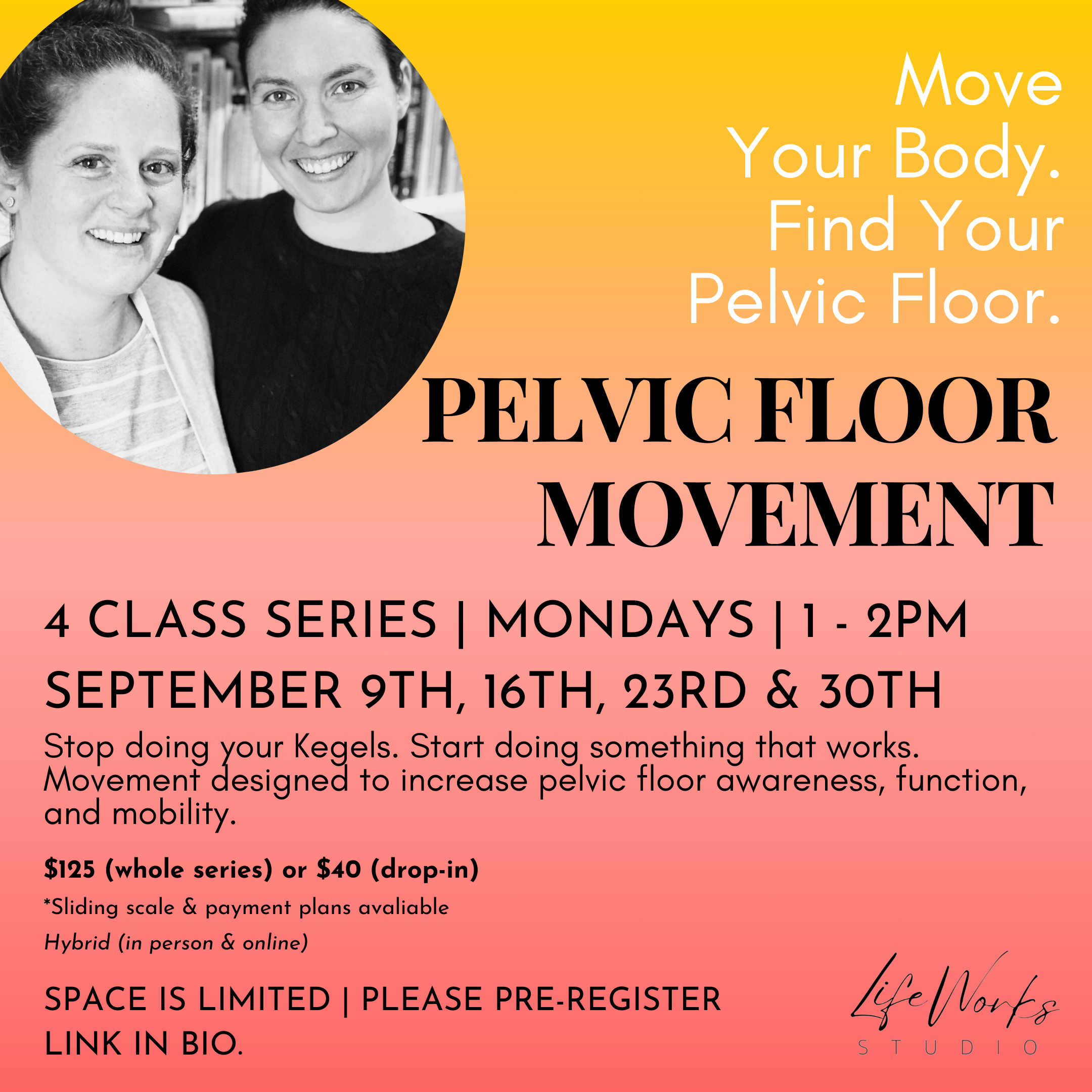 Pelvic Floor Workshops — LifeWorks Studio