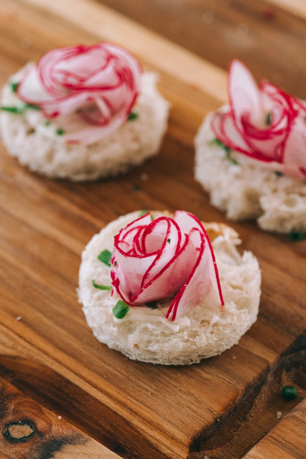 Radish Crostini — My Moonstone Kitchen