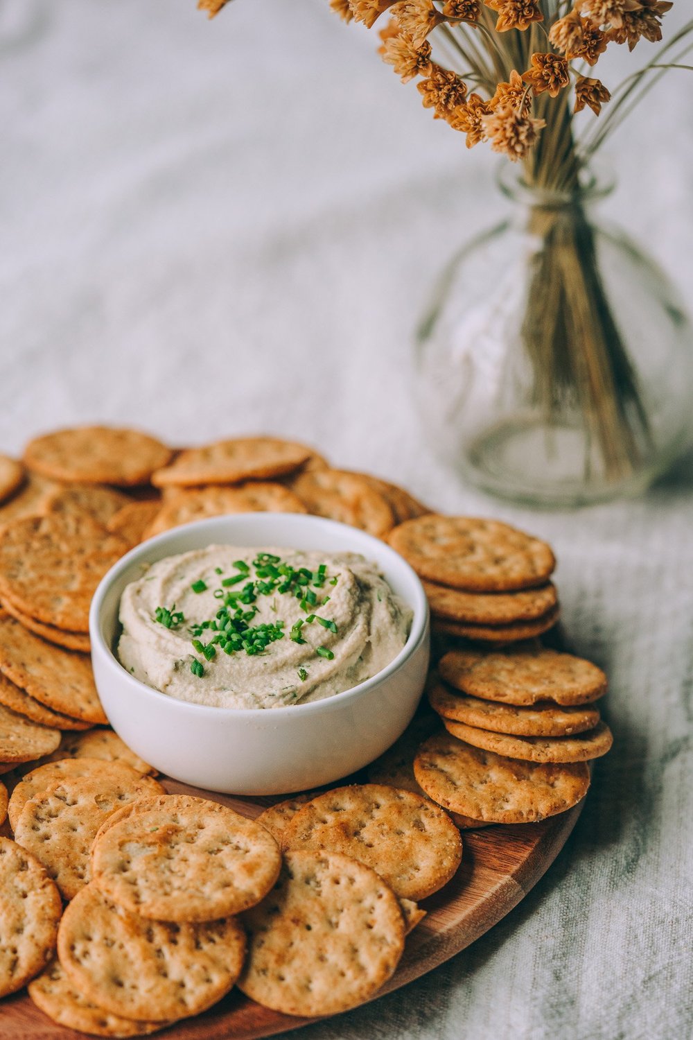 Vegan Herb Cashew Cheese Spread — My Moonstone Kitchen