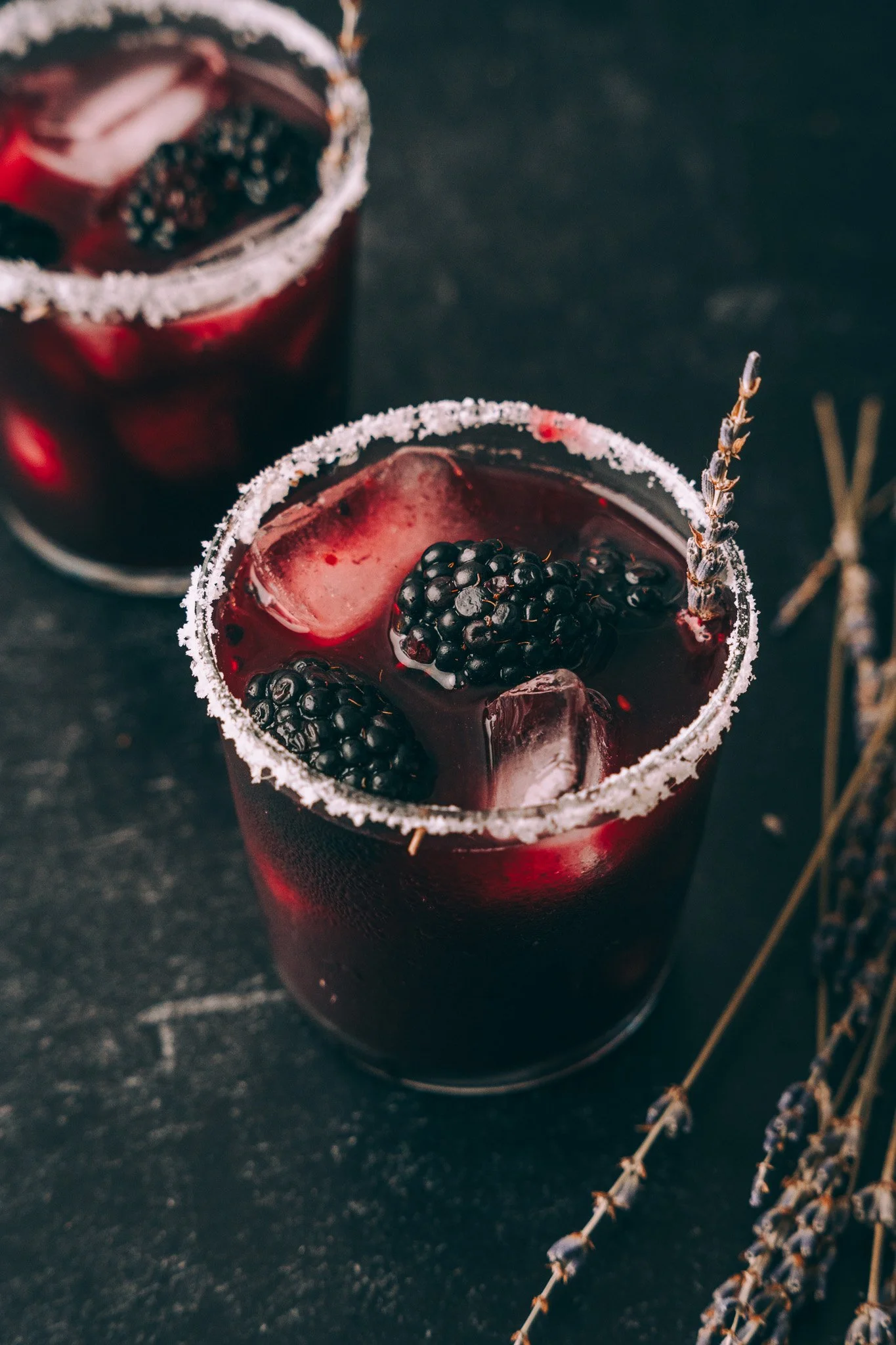 Midnight Margaritas - Blackberry Lavender Margaritas — My Moonstone Kitchen