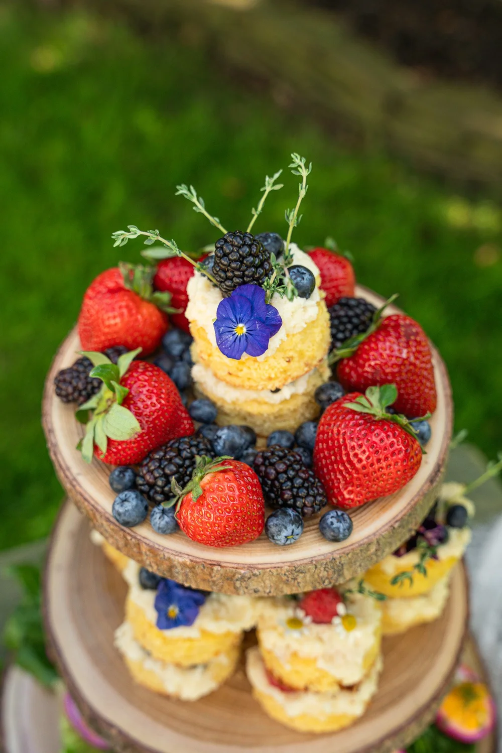 Mini Flower Cakes — My Moonstone Kitchen