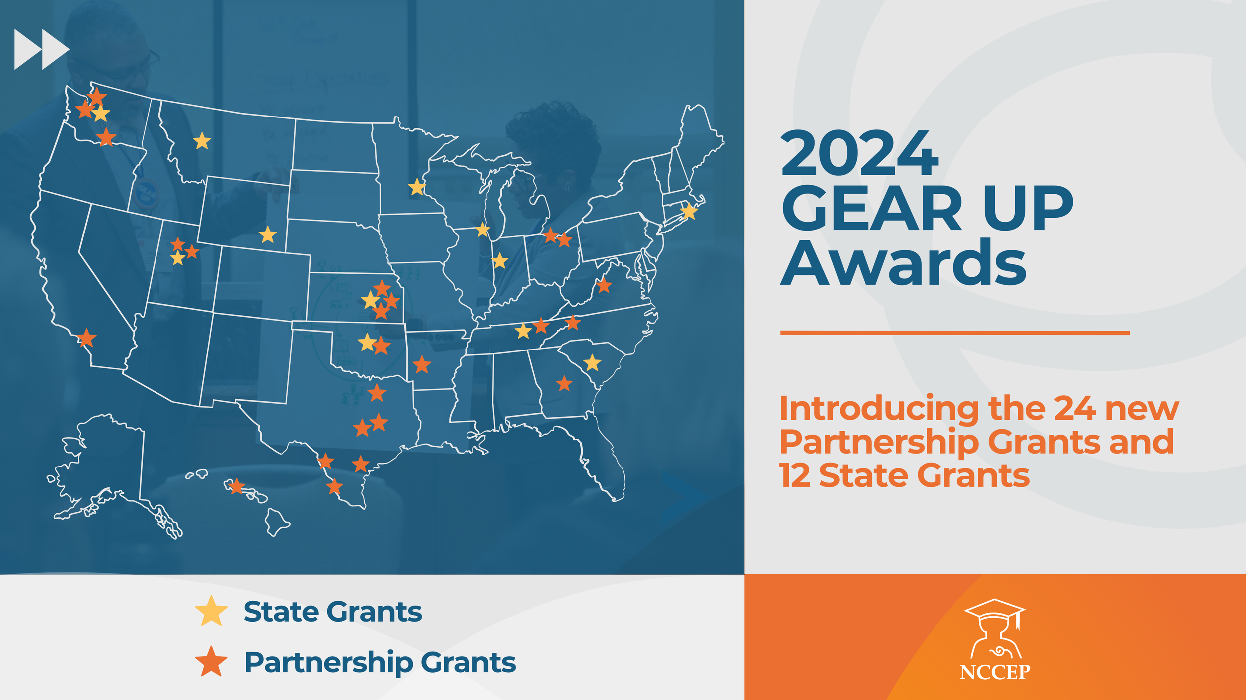 About GEAR UP — National Council for Community and Education Partnerships